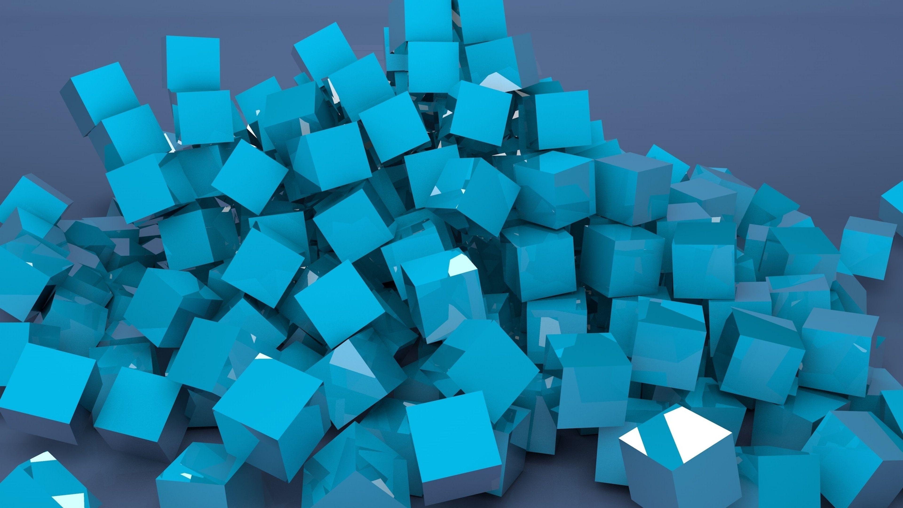 Blue 3D Wallpapers - Top Free Blue 3D Backgrounds - WallpaperAccess