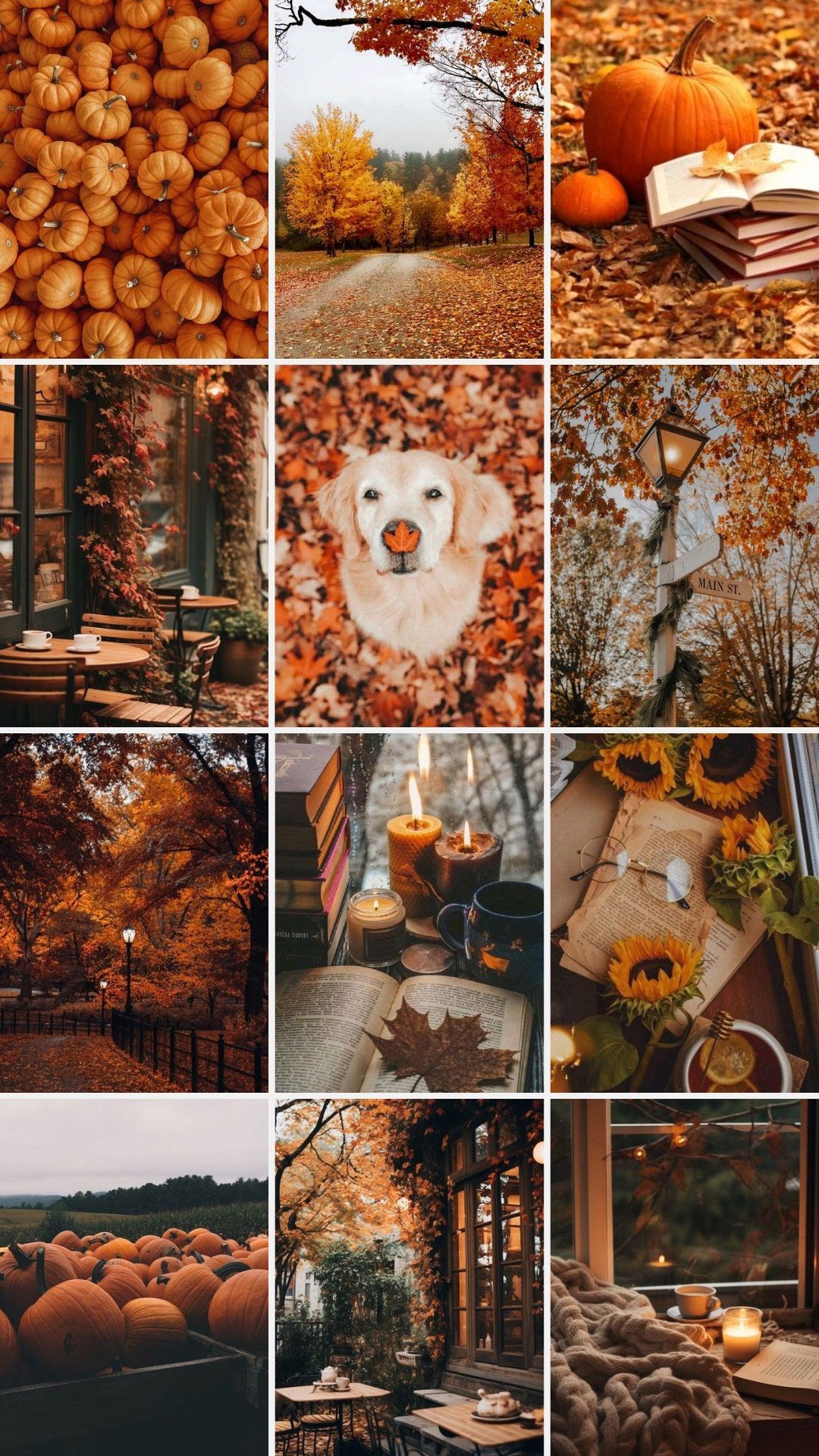 Aesthetic Fall Collage Wallpapers - Top Free Aesthetic Fall Collage ...