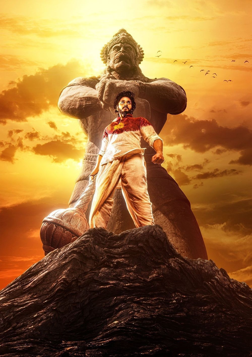 Hanuman 2024 Movie Wallpapers - Top Free Hanuman 2024 Movie Backgrounds ...