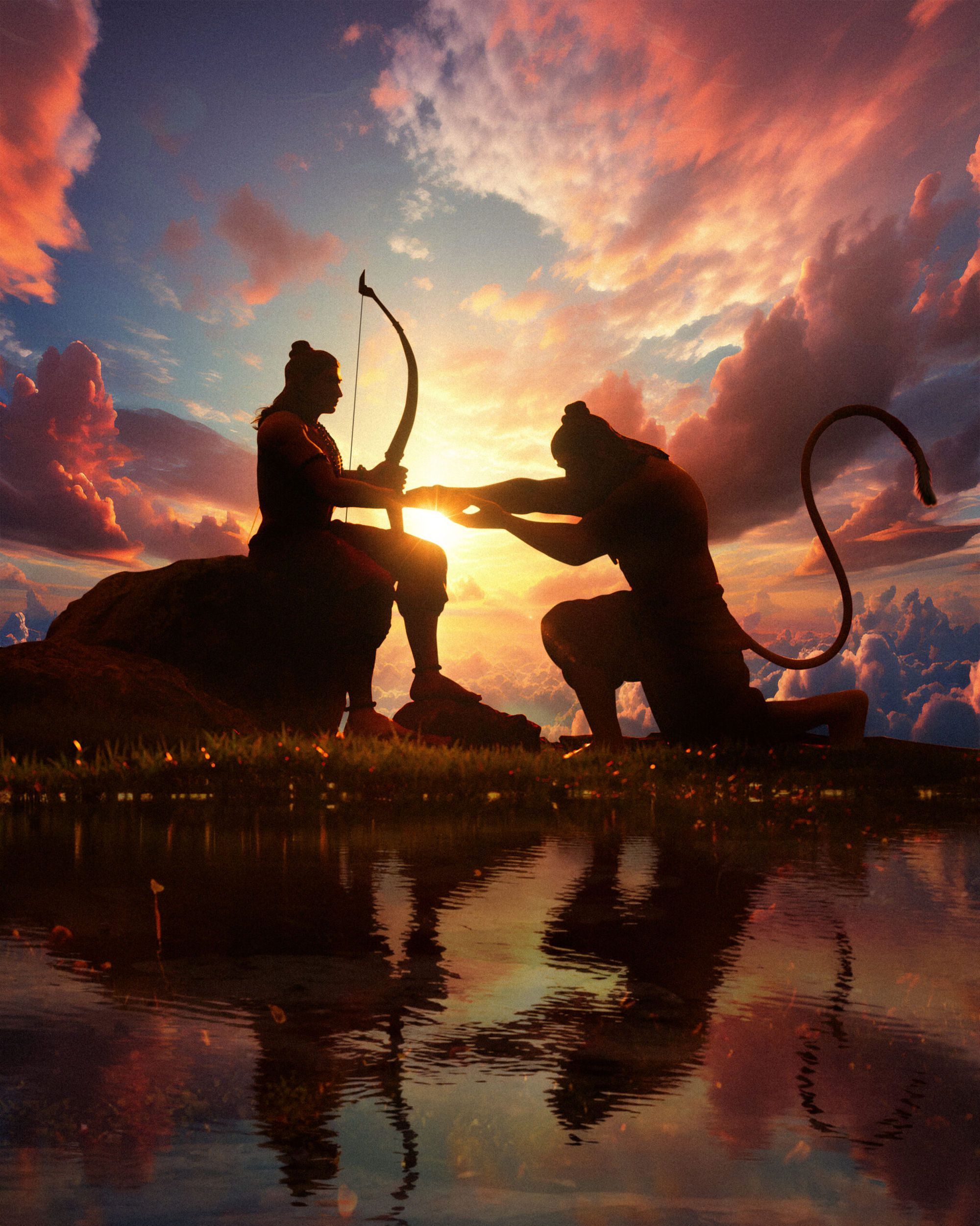 Hanuman 2024 Movie Wallpapers - Top Free Hanuman 2024 Movie Backgrounds ...