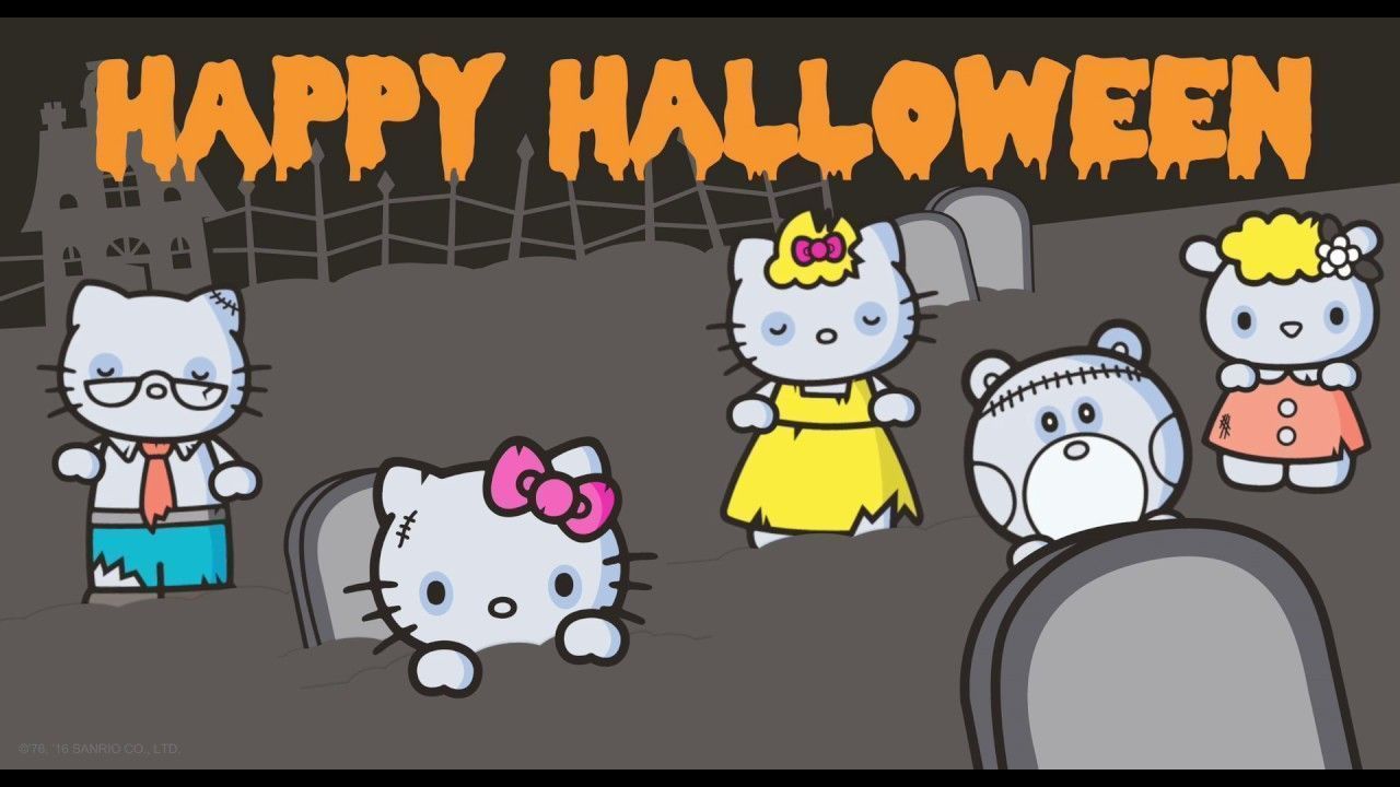 Hello Kitty and Friends Halloween Wallpapers - Top Free Hello Kitty and ...