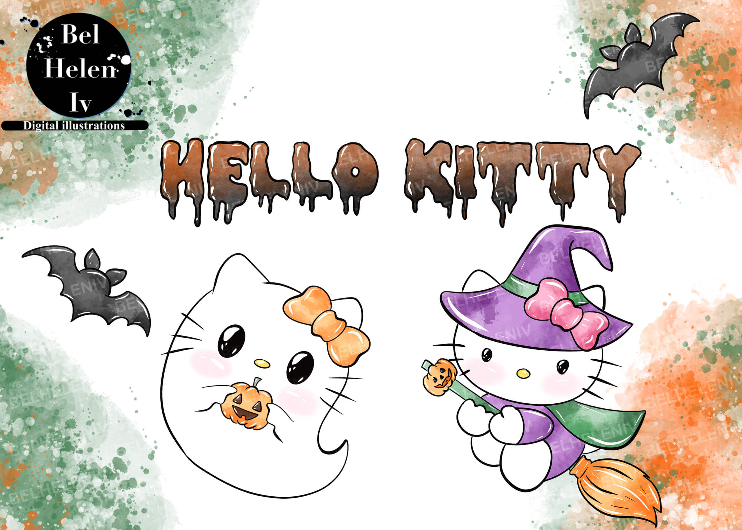 Hello Kitty and Friends Halloween Wallpapers - Top Free Hello Kitty and ...