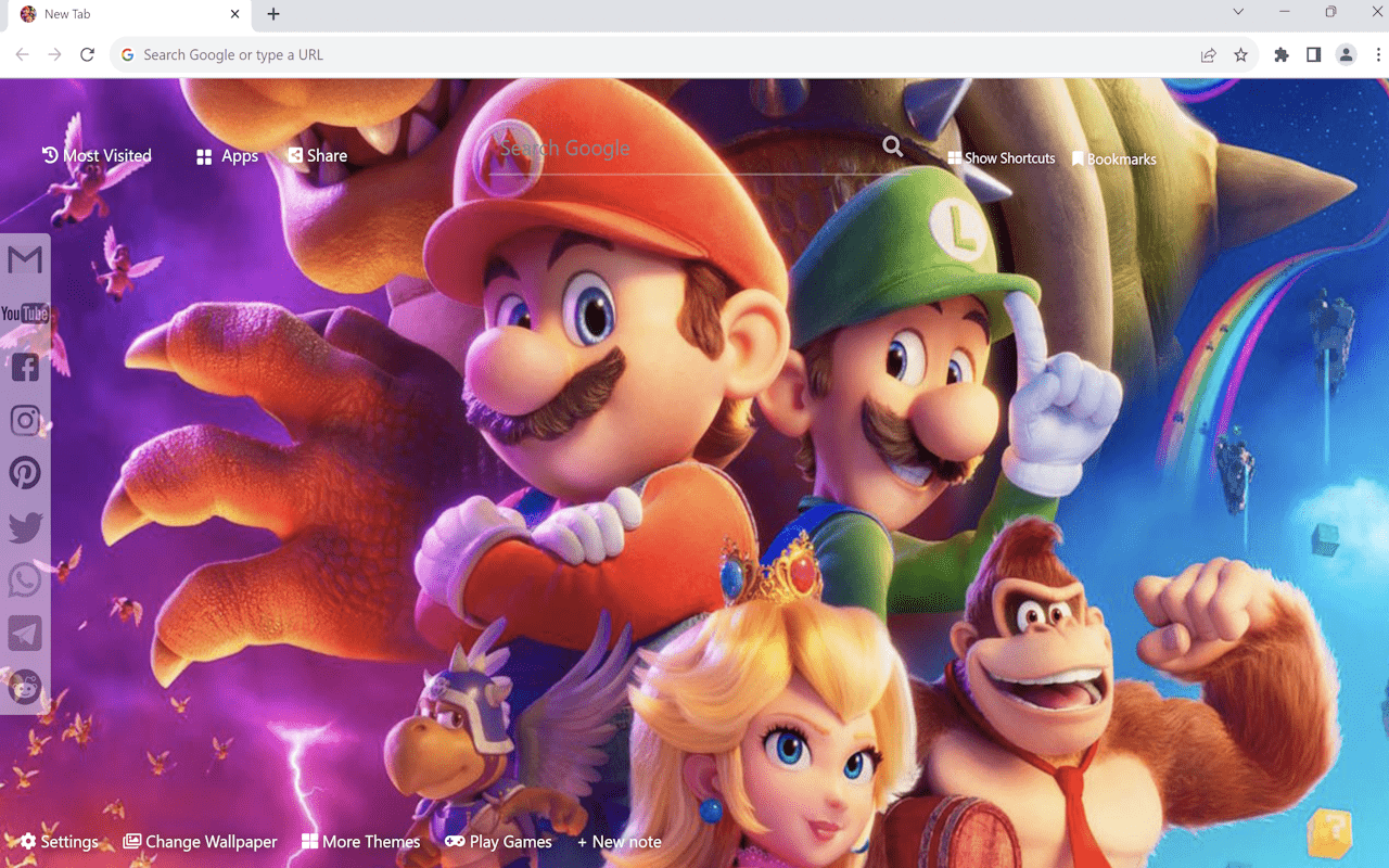 Super Mario Logo Wallpapers - Top Free Super Mario Logo Backgrounds ...