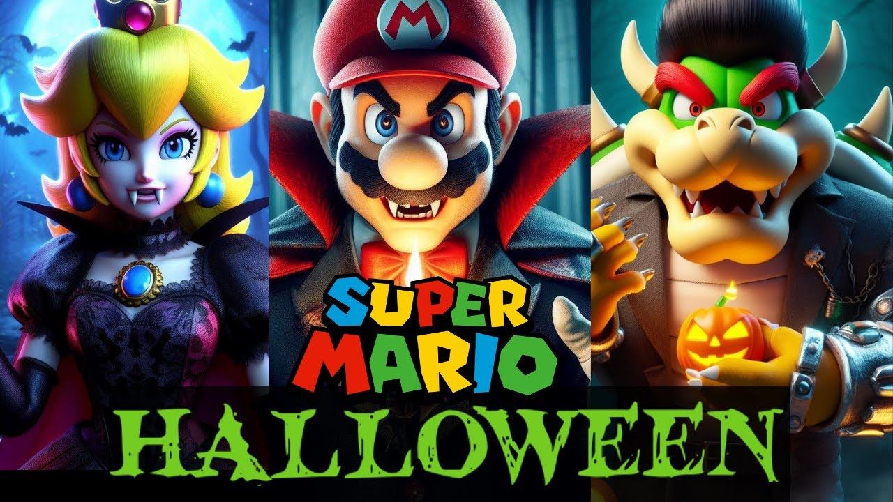 Mario Halloween Wallpapers - Top Free Mario Halloween Backgrounds ...
