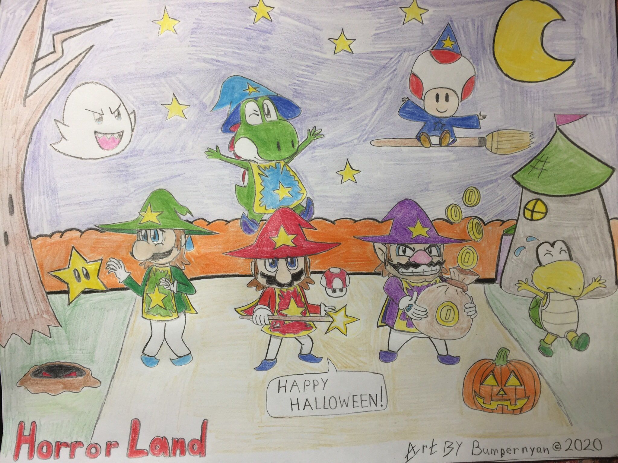 Mario Halloween Wallpapers - Top Free Mario Halloween Backgrounds ...