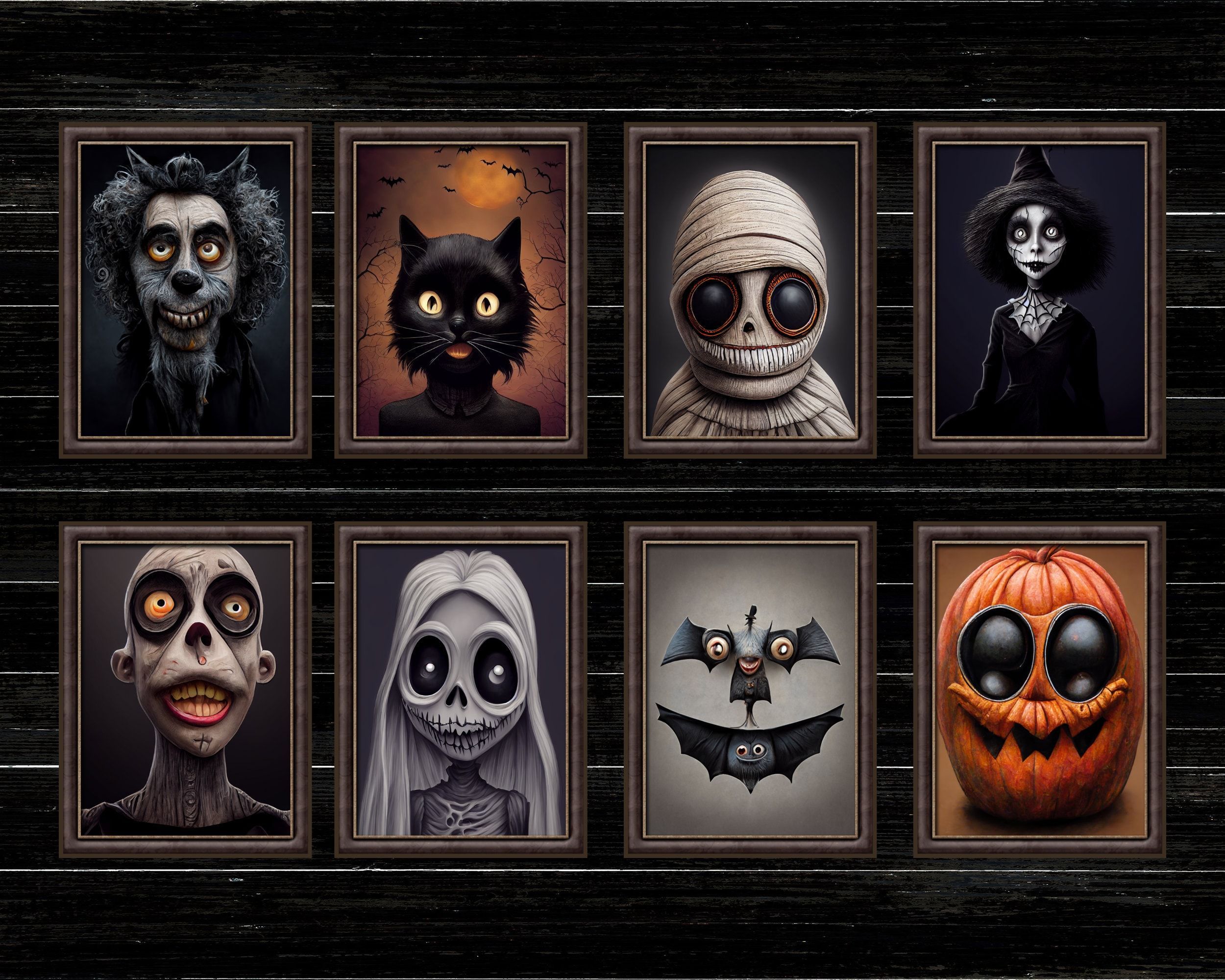 Tim Burton Halloween Wallpapers - Top Free Tim Burton Halloween ...