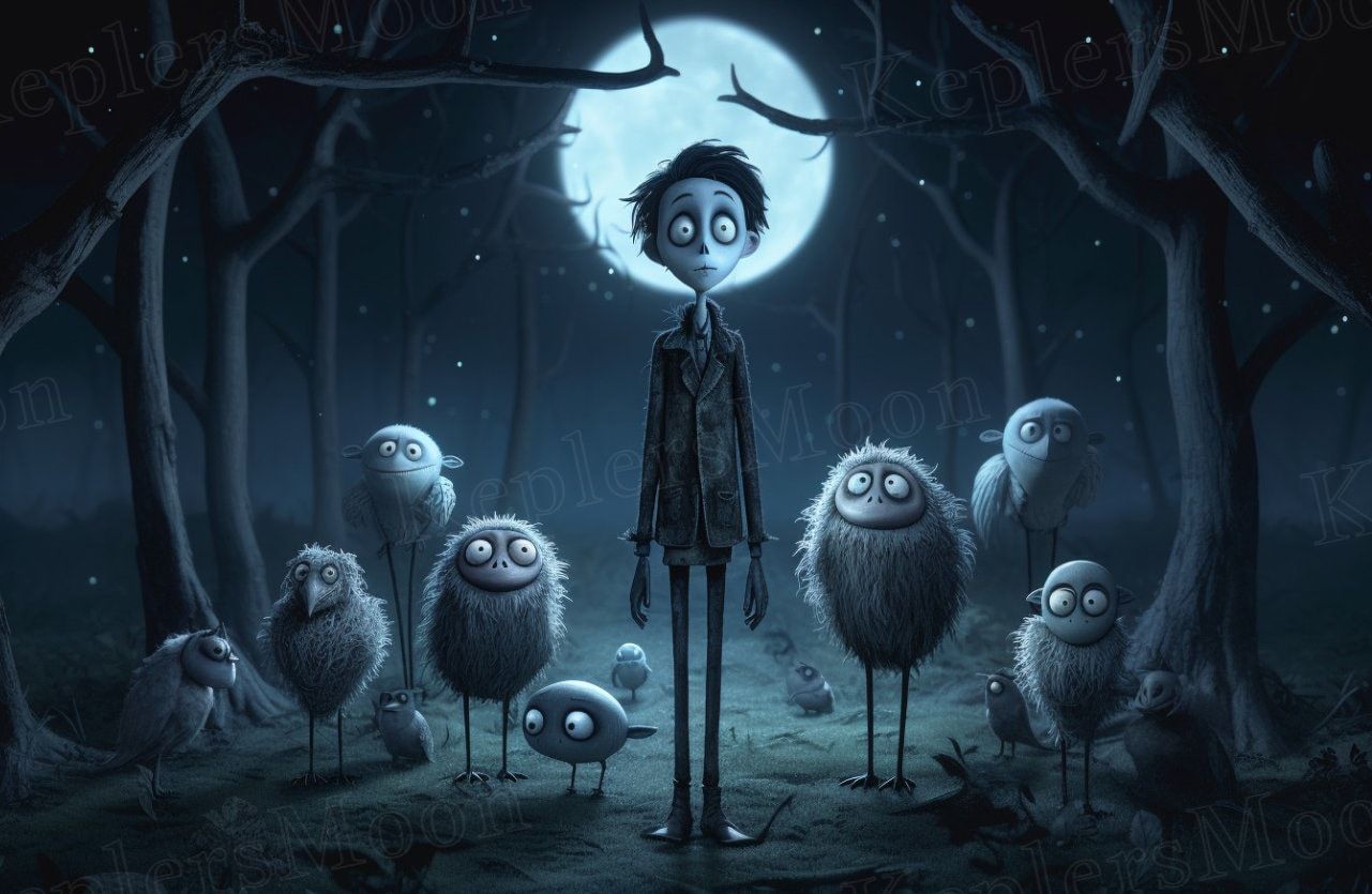 Tim Burton Halloween Wallpapers - Top Free Tim Burton Halloween ...