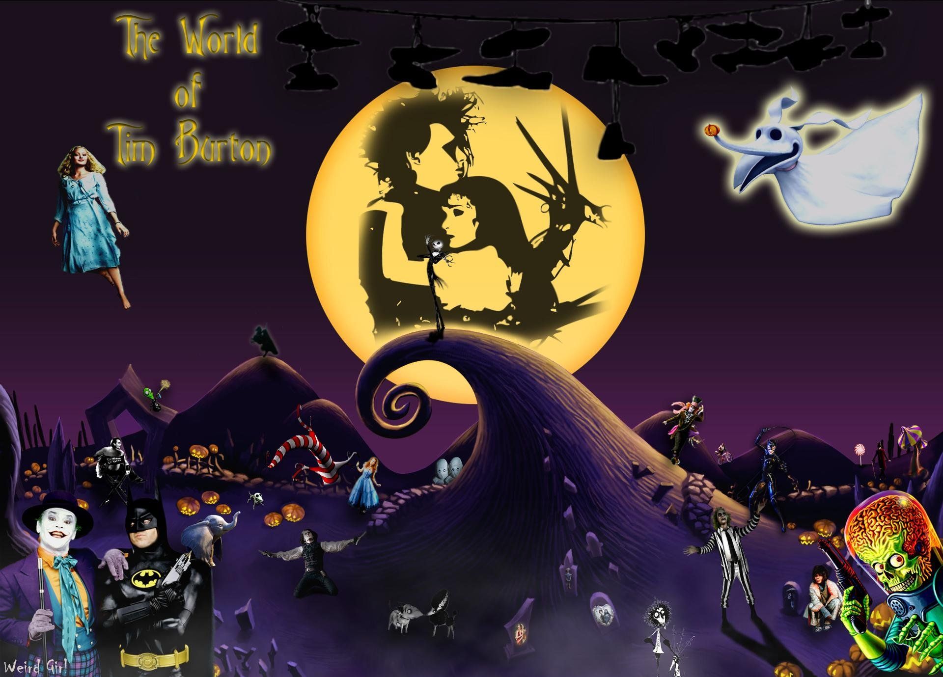 Tim Burton Halloween Wallpapers - Top Free Tim Burton Halloween ...