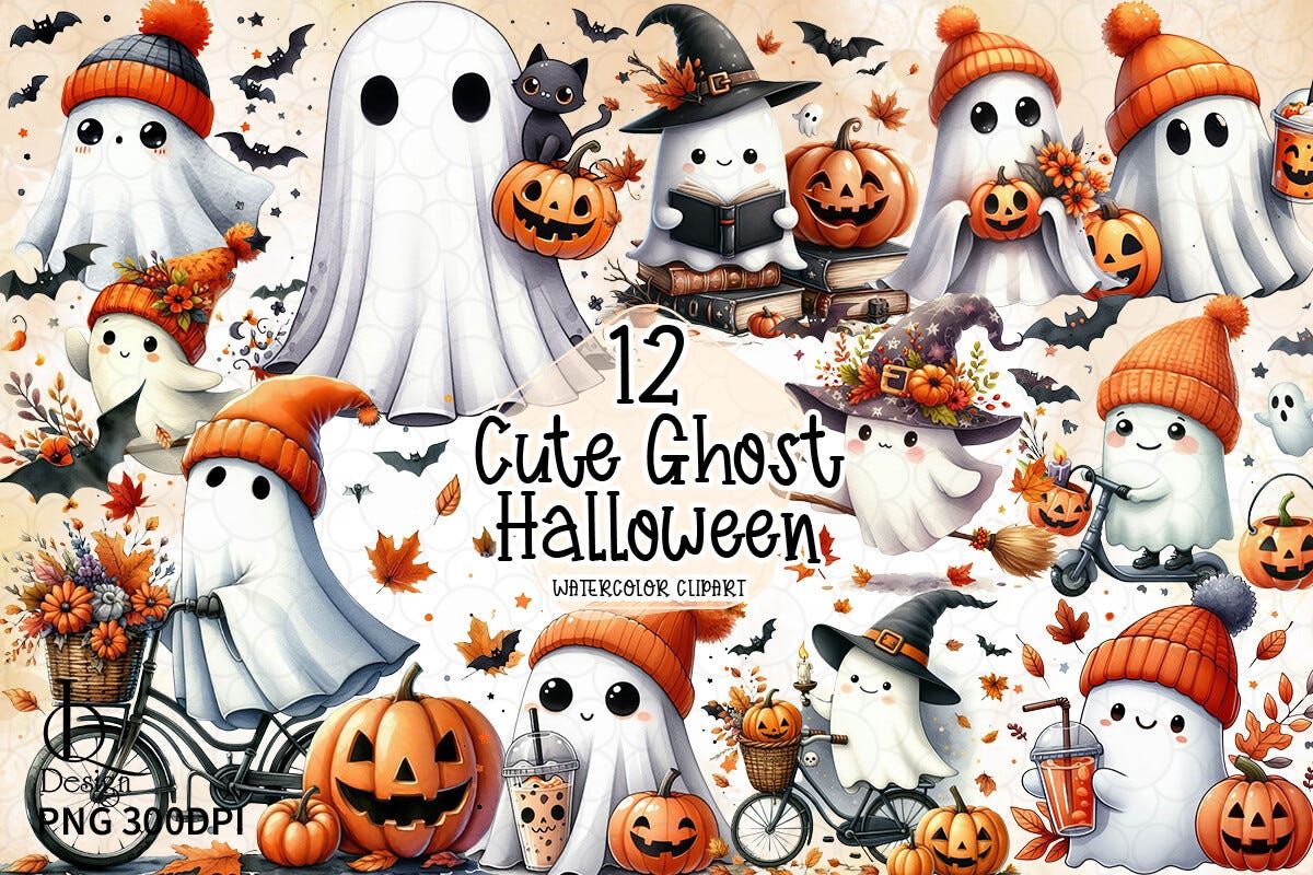 Watercolor Halloween Wallpapers - Top Free Watercolor Halloween ...