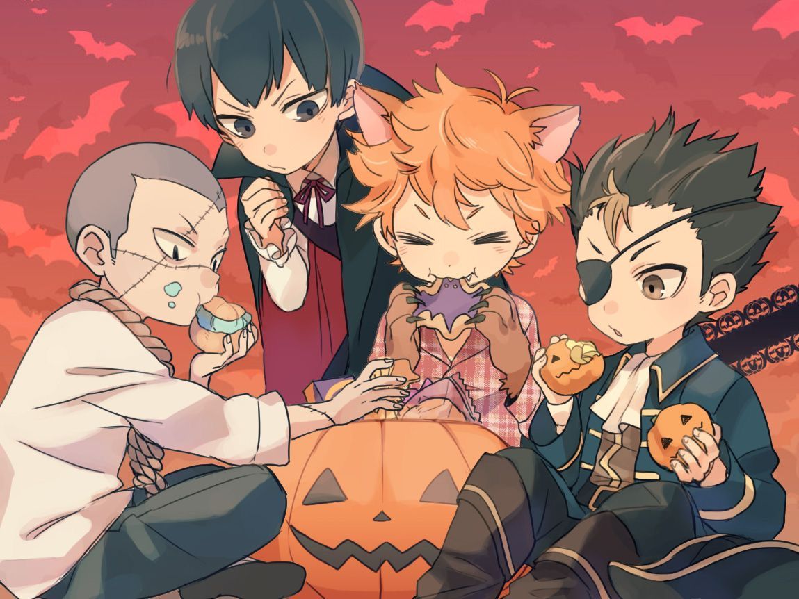 Haikyuu Halloween Wallpapers - Top Free Haikyuu Halloween Backgrounds ...