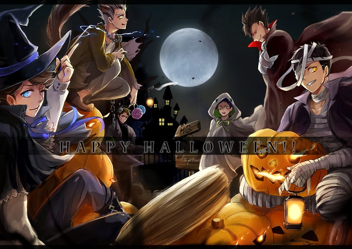 Haikyuu Halloween Wallpapers - Top Free Haikyuu Halloween Backgrounds ...
