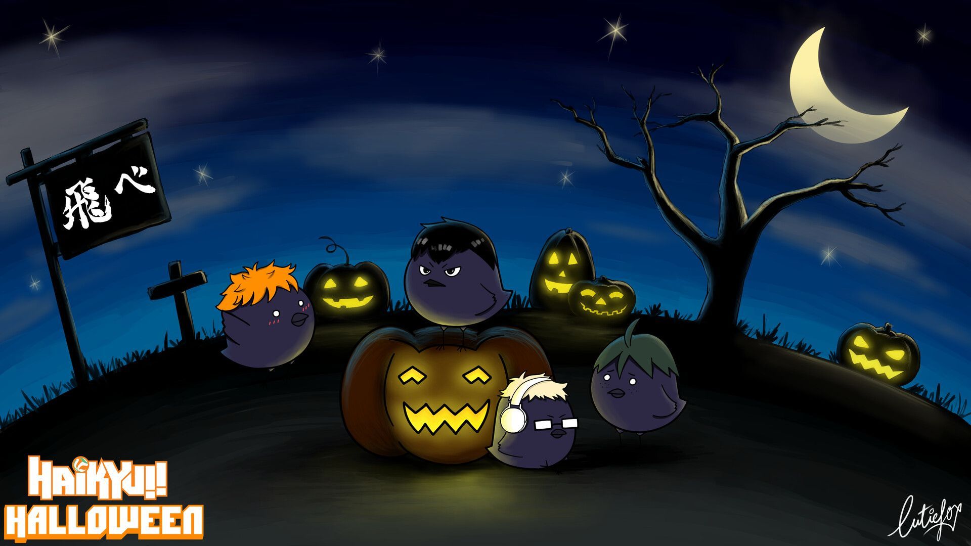 Haikyuu Halloween Wallpapers - Top Free Haikyuu Halloween Backgrounds ...