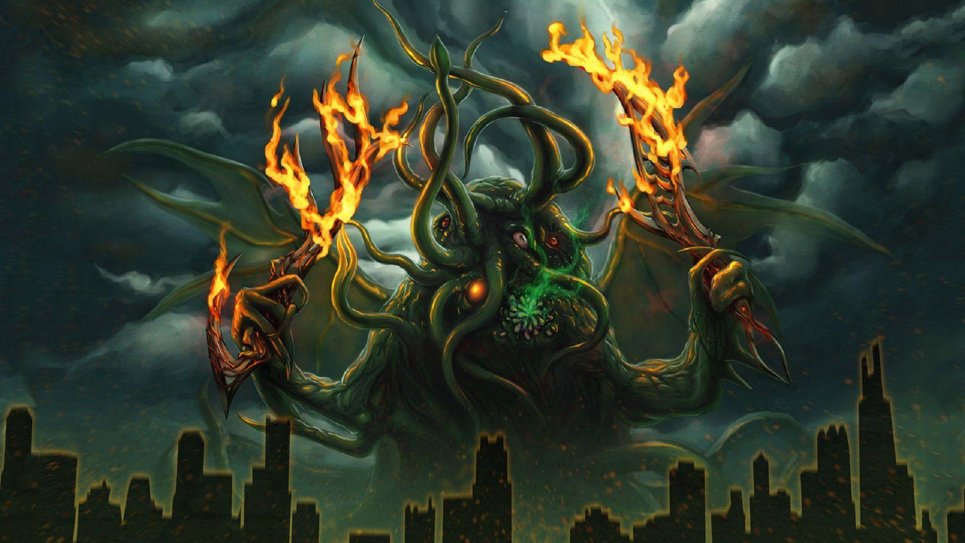 Cthulhu Wallpapers - Top Free Cthulhu Backgrounds - WallpaperAccess