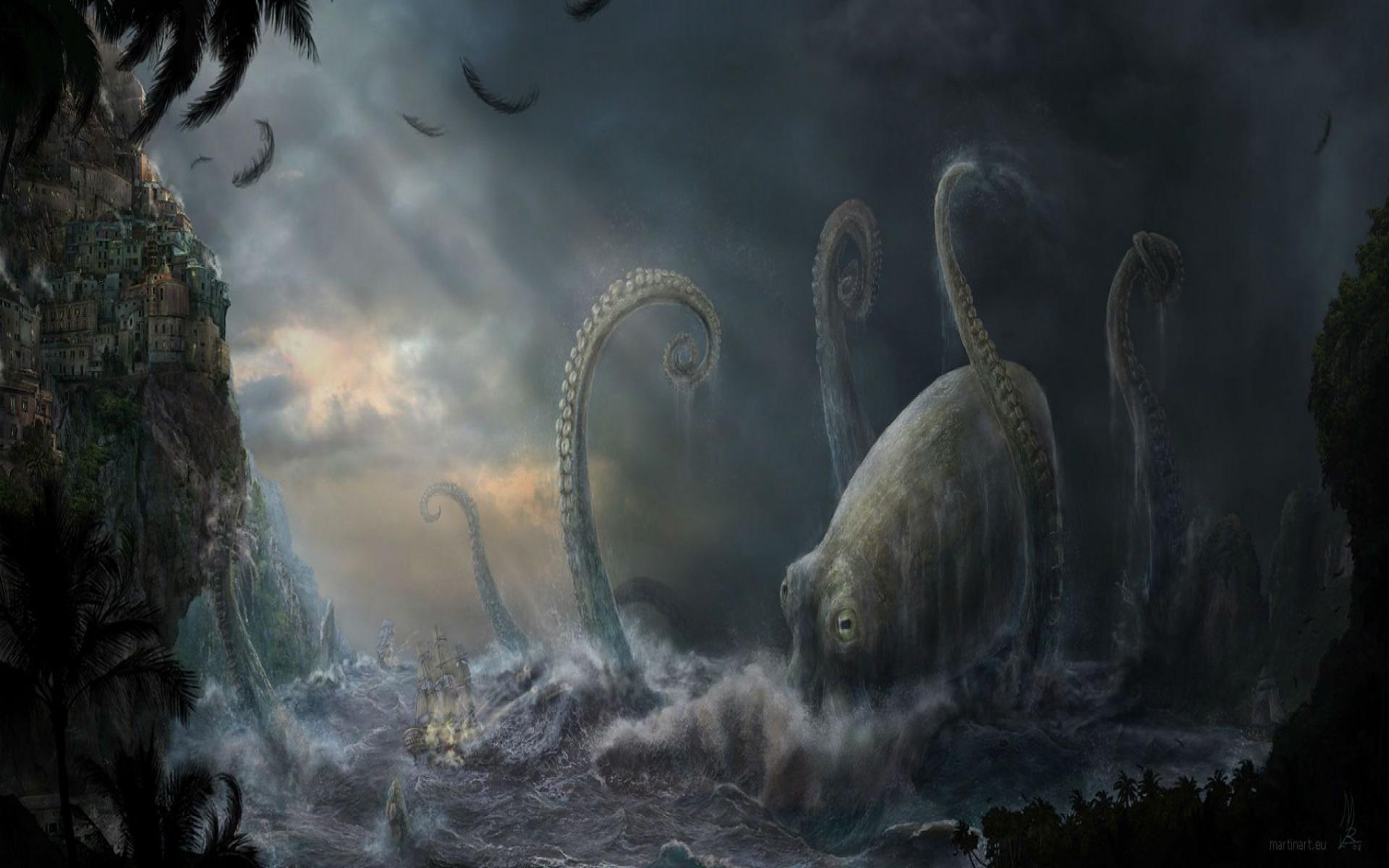 Cthulhu Wallpapers - Top Free Cthulhu Backgrounds - WallpaperAccess