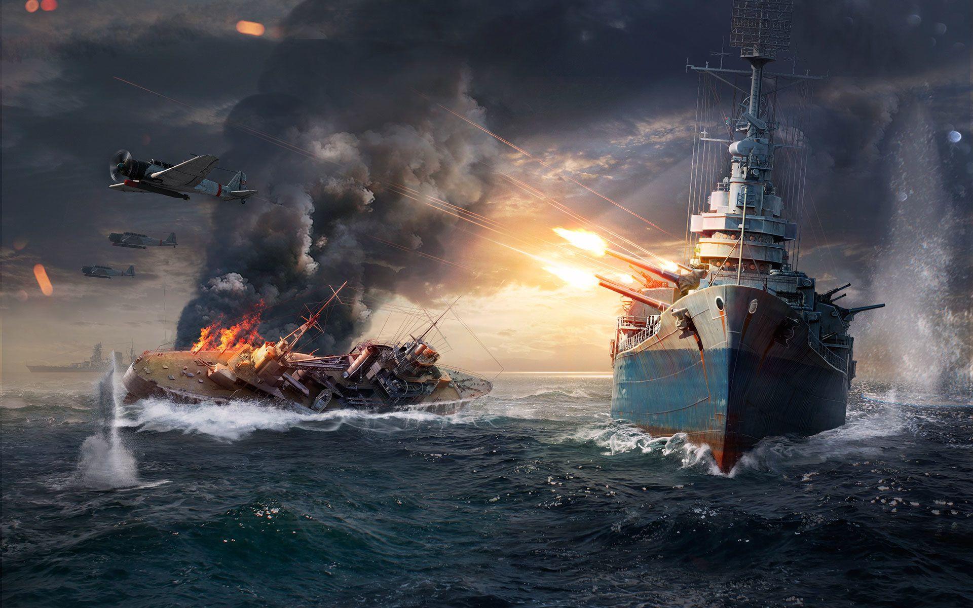 Naval Battle Wallpapers - Top Free Naval Battle Backgrounds ...