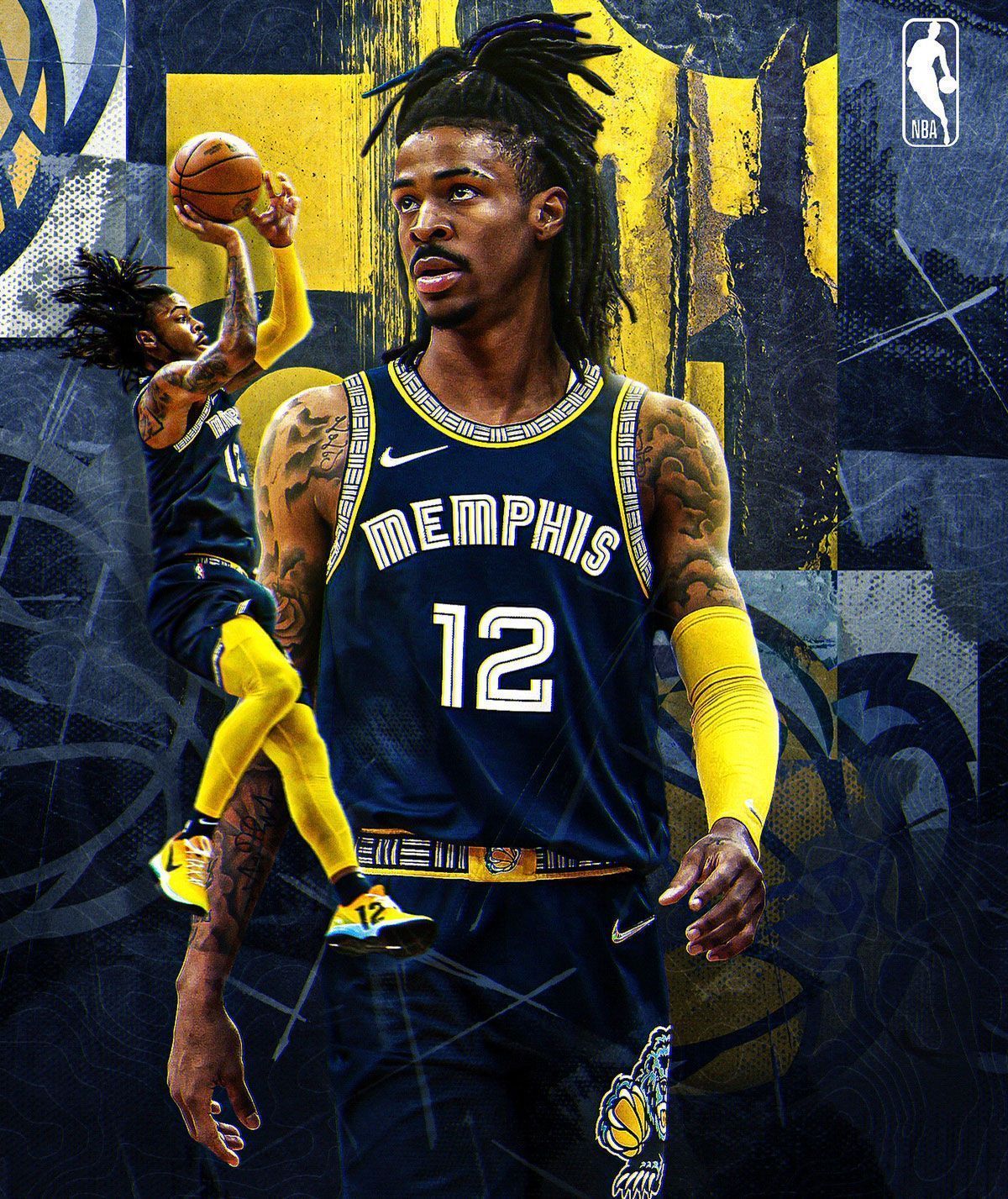 Ja Morant NBA Wallpapers - Top Free Ja Morant NBA Backgrounds ...