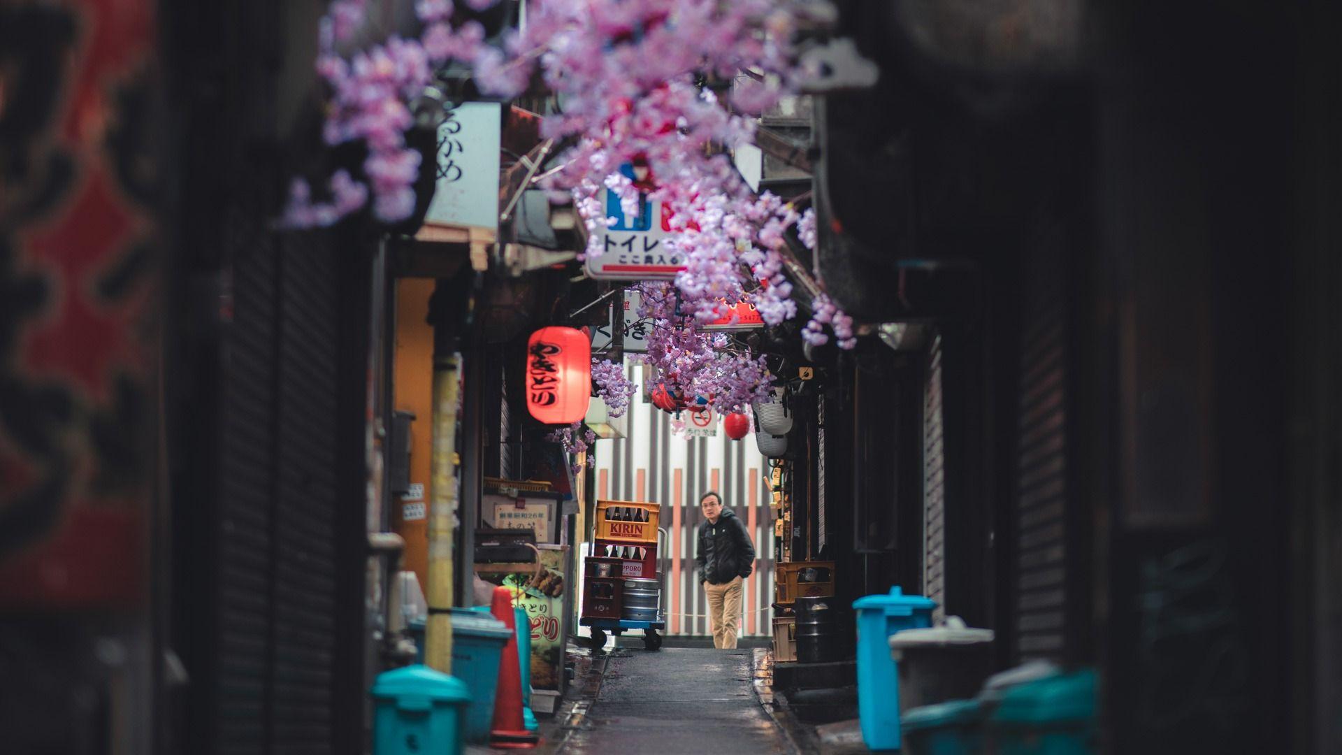 Tokyo Alley Wallpapers - Top Free Tokyo Alley Backgrounds - WallpaperAccess