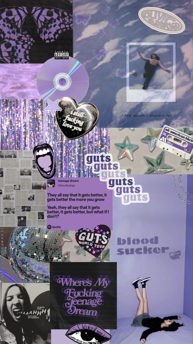 Olivia Rodrigo Collage Wallpapers Top Free Olivia Rodrigo Collage