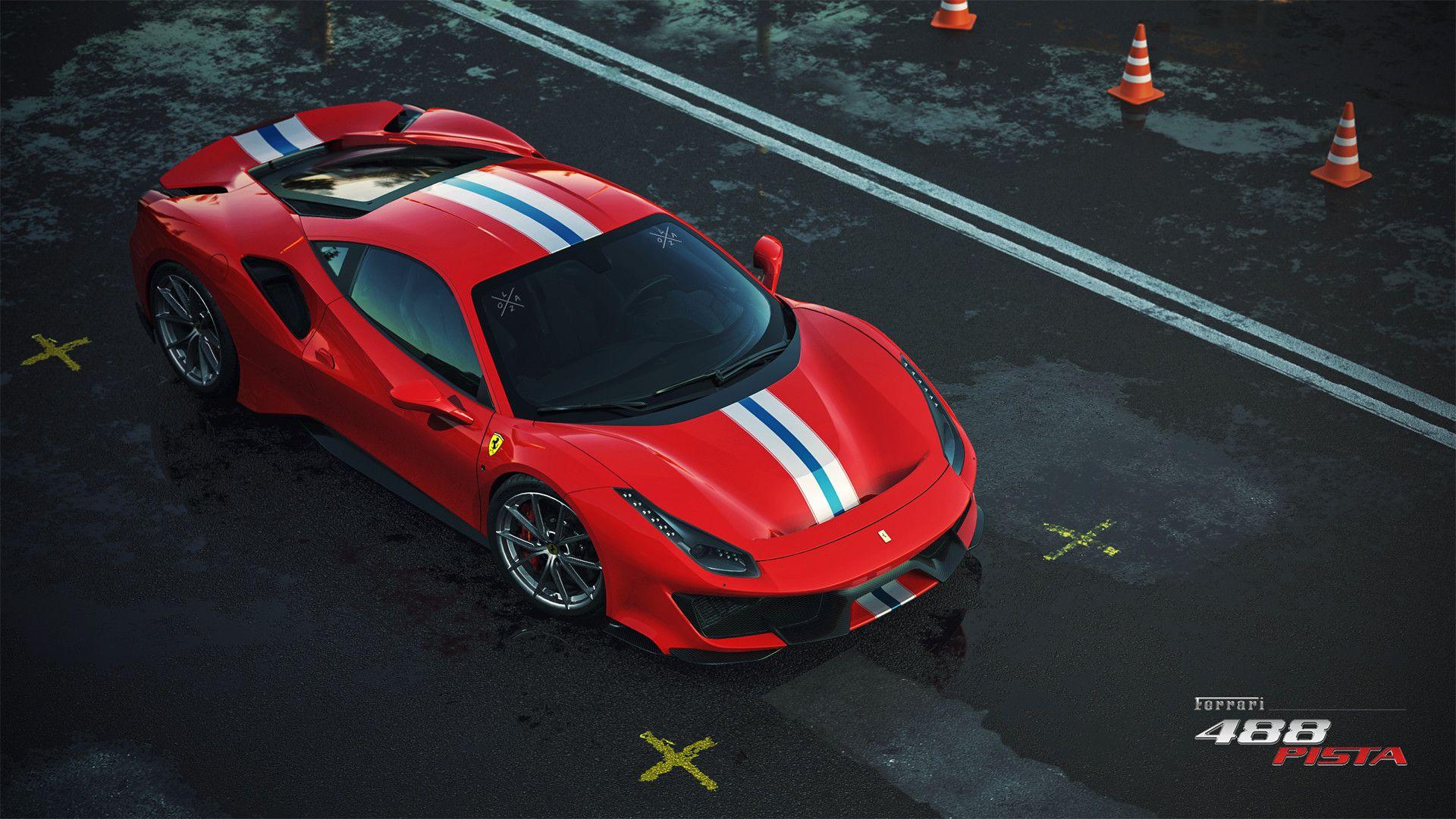 Ferrari 488 Pista Wallpapers - Top Free Ferrari 488 Pista Backgrounds ...