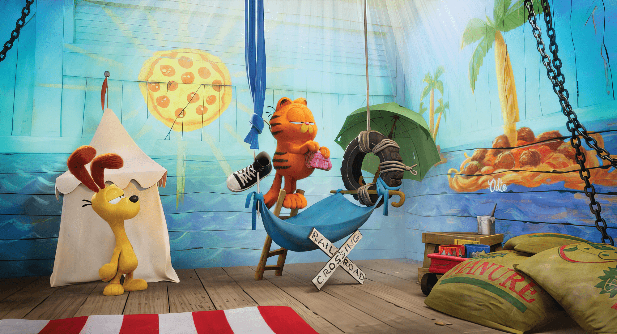 The Garfield Movie Wallpapers - Top Free The Garfield Movie Backgrounds ...