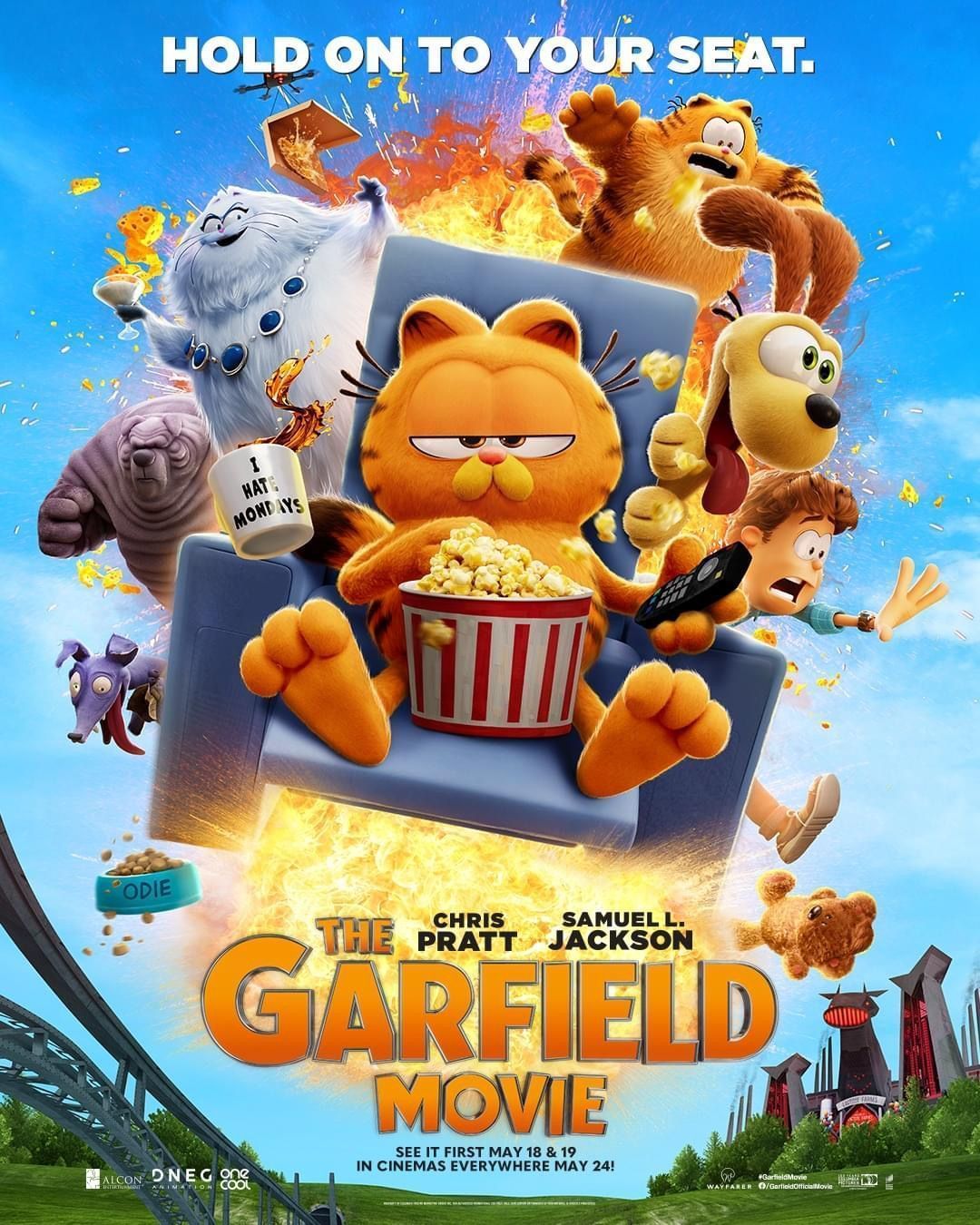 The Garfield Movie Wallpapers - Top Free The Garfield Movie Backgrounds ...