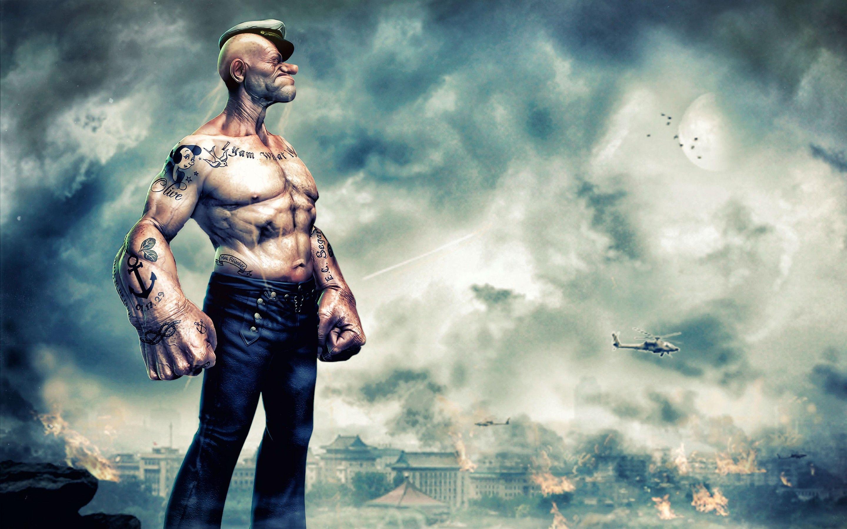 Popeye Wallpapers - Top Free Popeye Backgrounds - WallpaperAccess