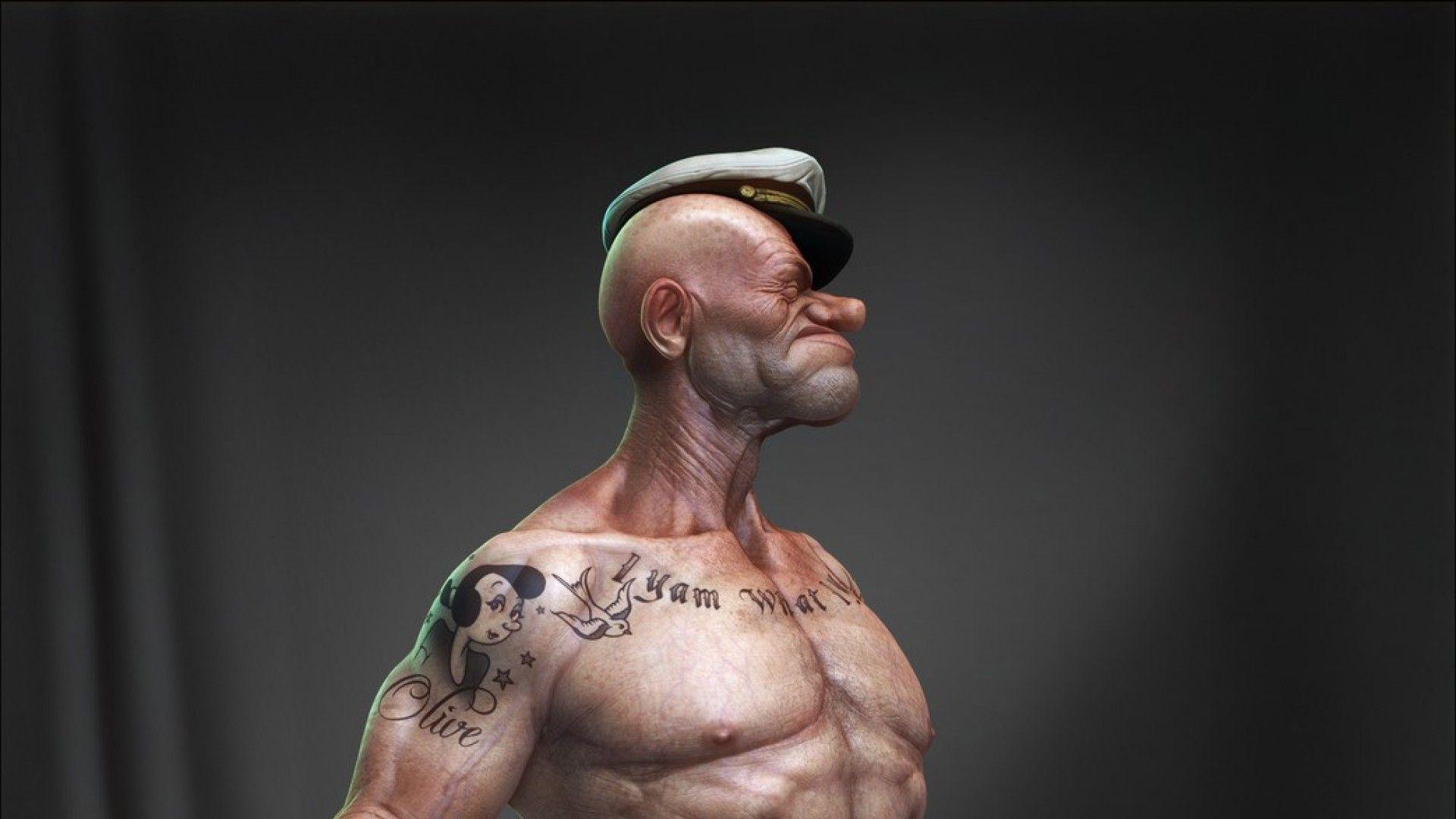 Popeye Wallpapers - Top Free Popeye Backgrounds - WallpaperAccess