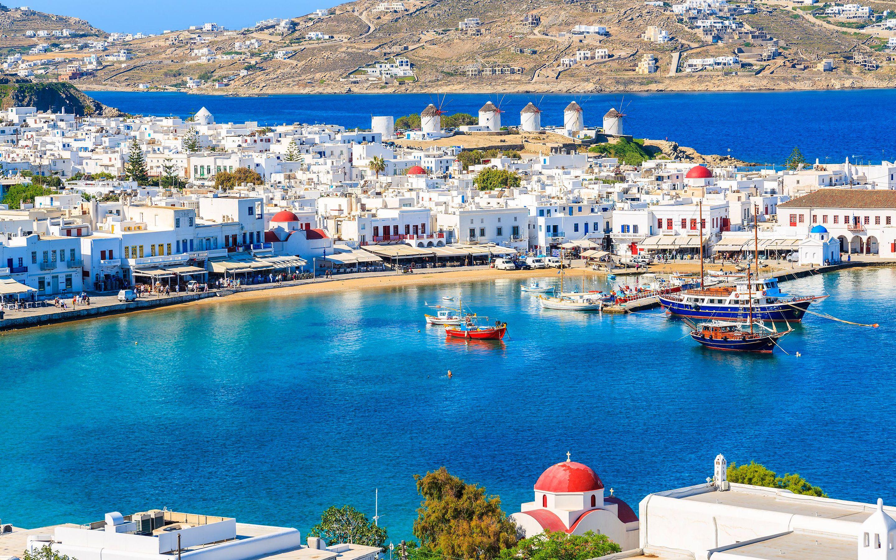 Mykonos Greece Wallpapers Top Free Mykonos Greece Backgrounds