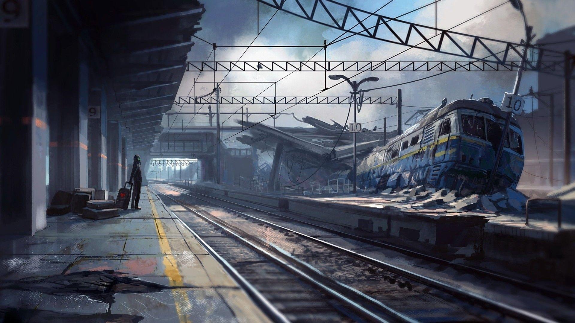 Train Station Wallpapers - Top Free Train Station Backgrounds ...