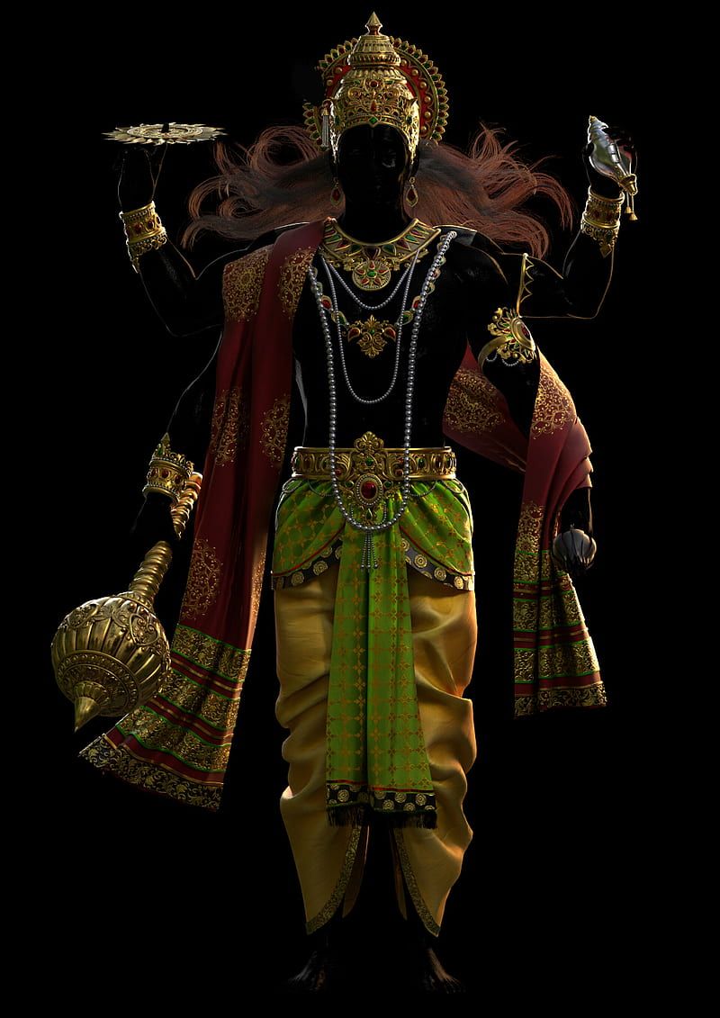 Lord Vishnu Animated Wallpapers - Top Free Lord Vishnu Animated ...