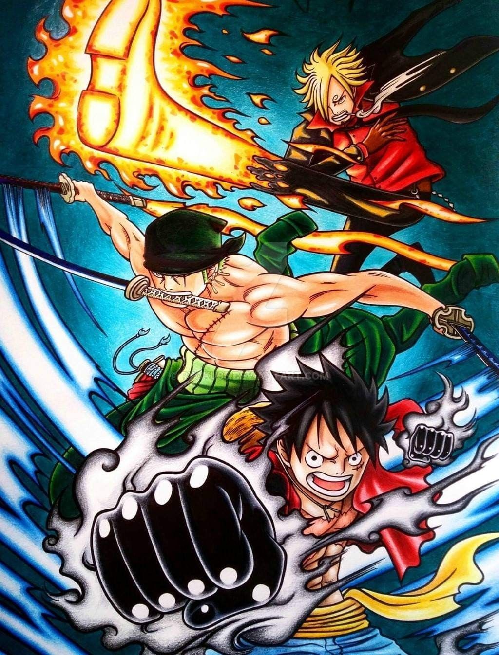 Monster Trio One Piece Wallpapers - Top Free Monster Trio One Piece ...
