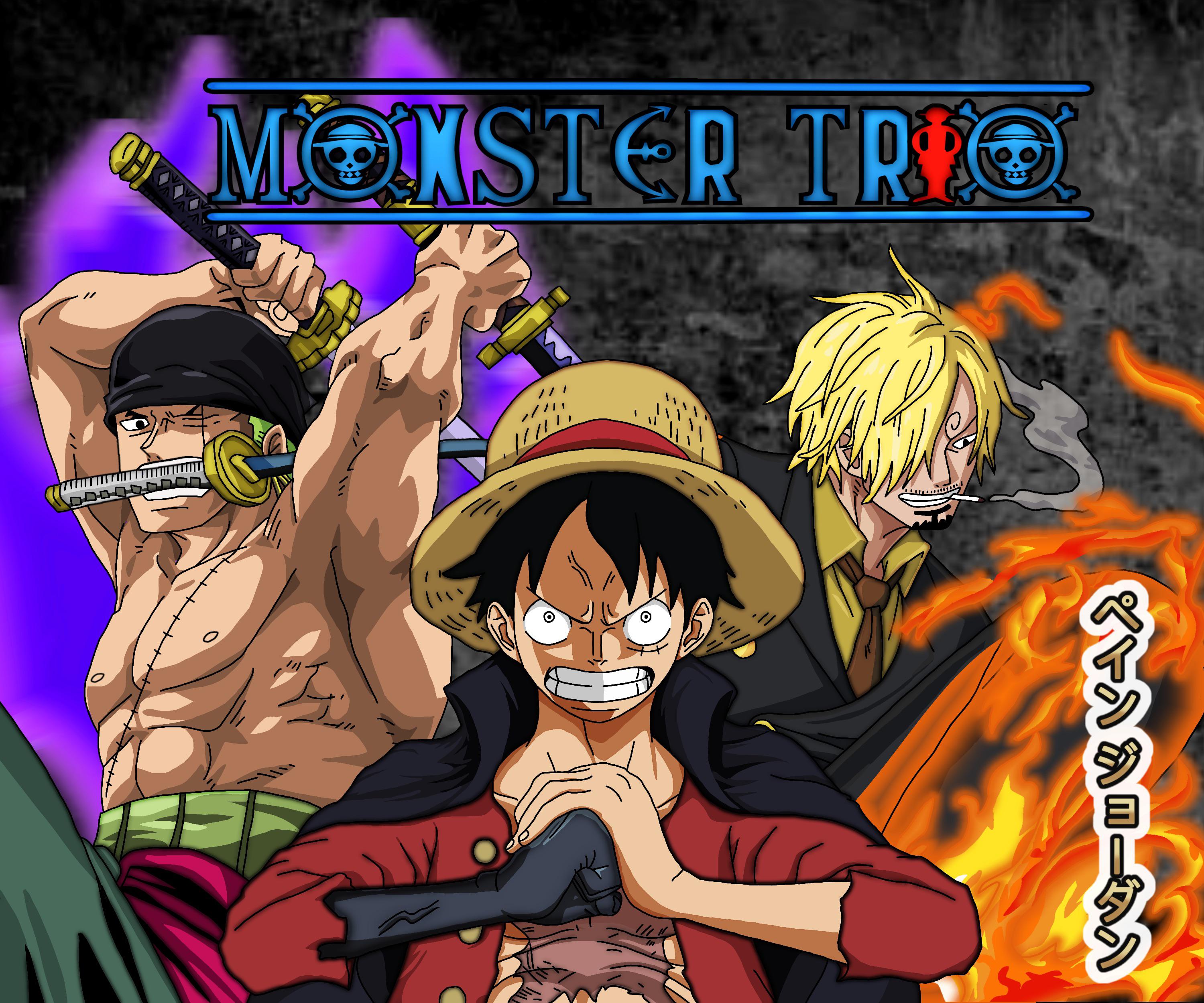 Monster Trio One Piece Wallpapers - Top Free Monster Trio One Piece ...