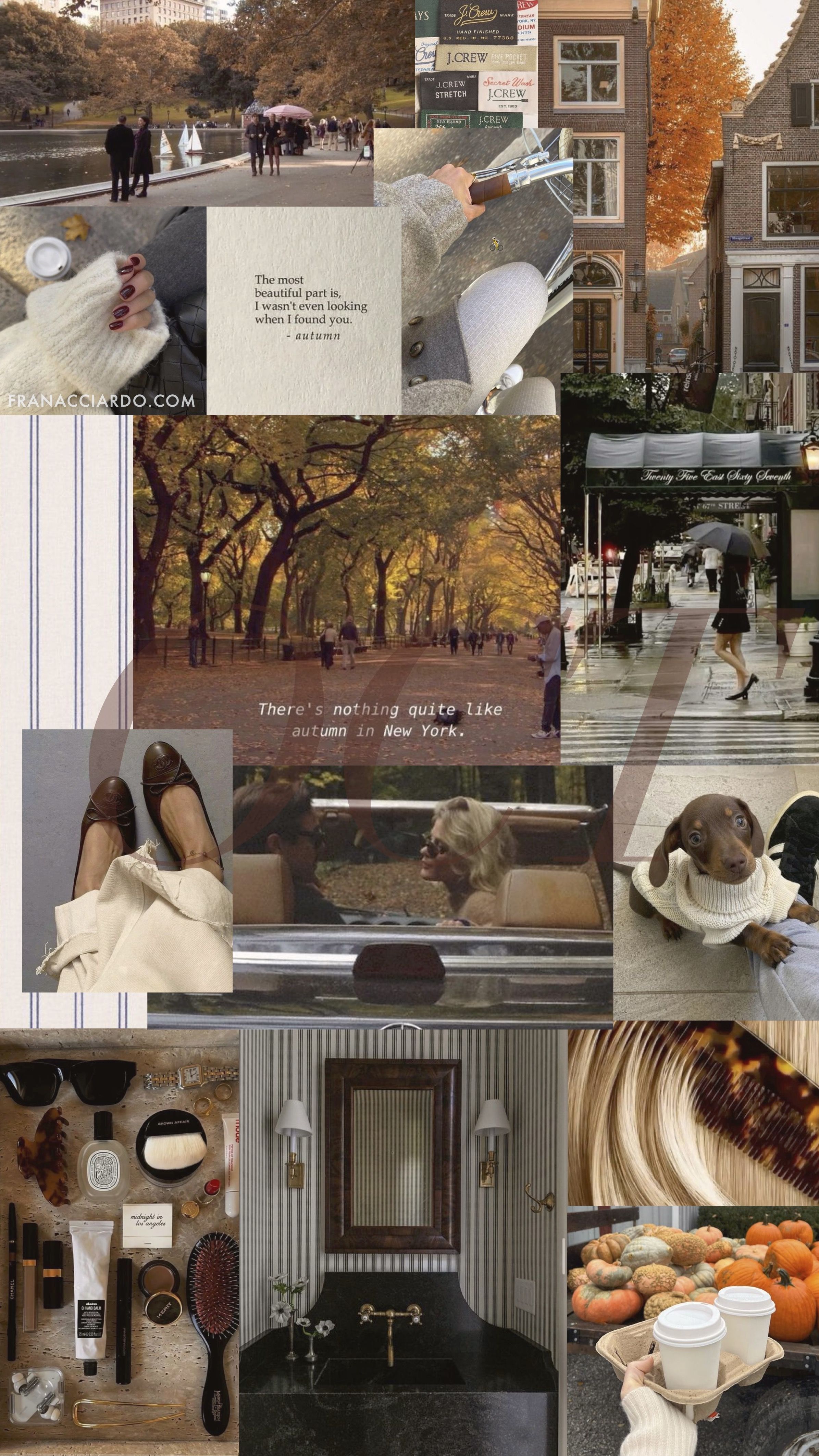 Aesthetic Fall Collage Wallpapers - Top Free Aesthetic Fall Collage ...