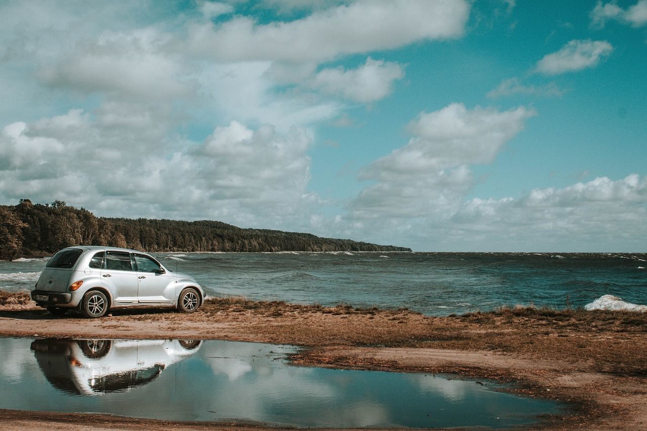 Car In Beach Wallpapers - Top Free Car In Beach Backgrounds - WallpaperAccess