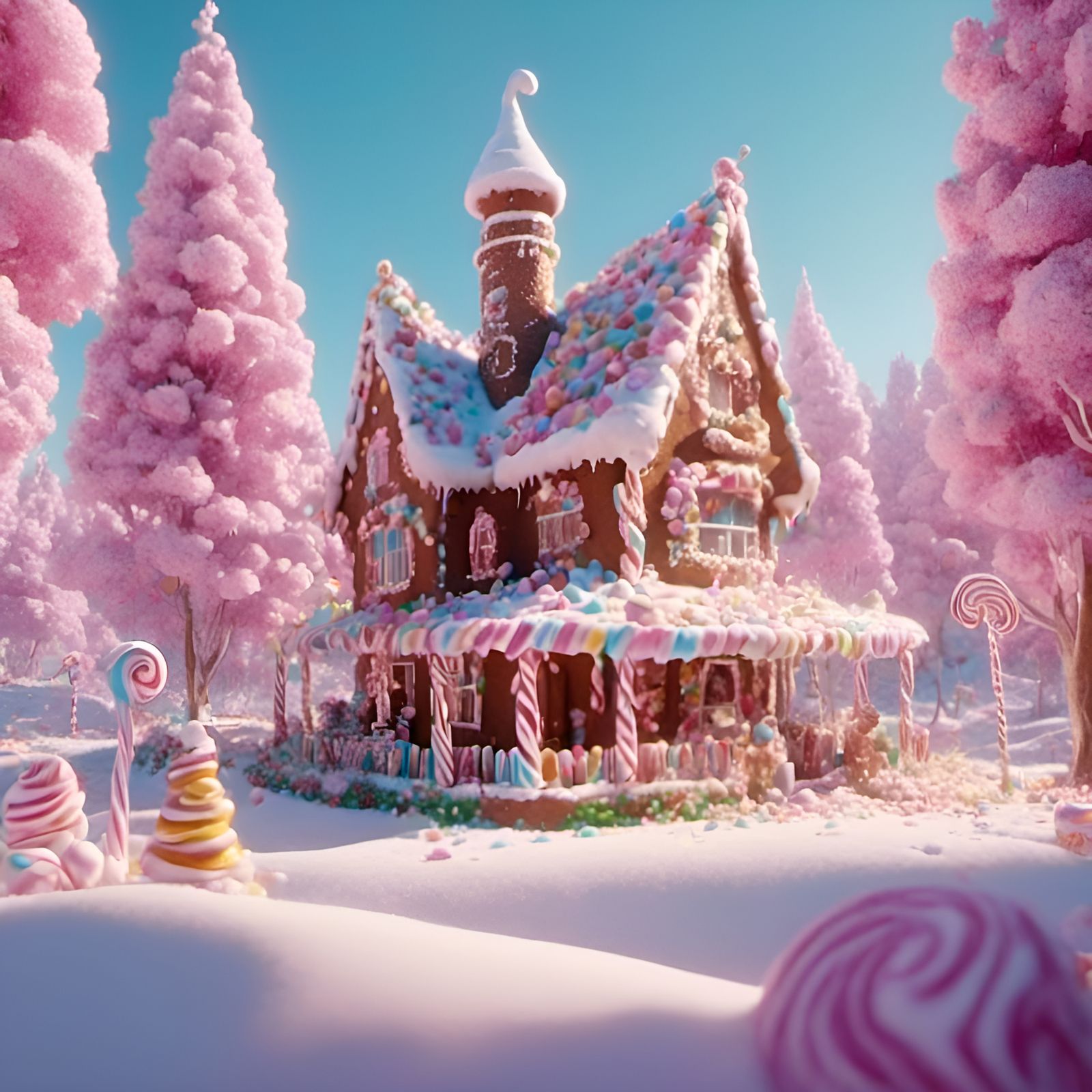 Candy House Wallpapers - Top Free Candy House Backgrounds - WallpaperAccess