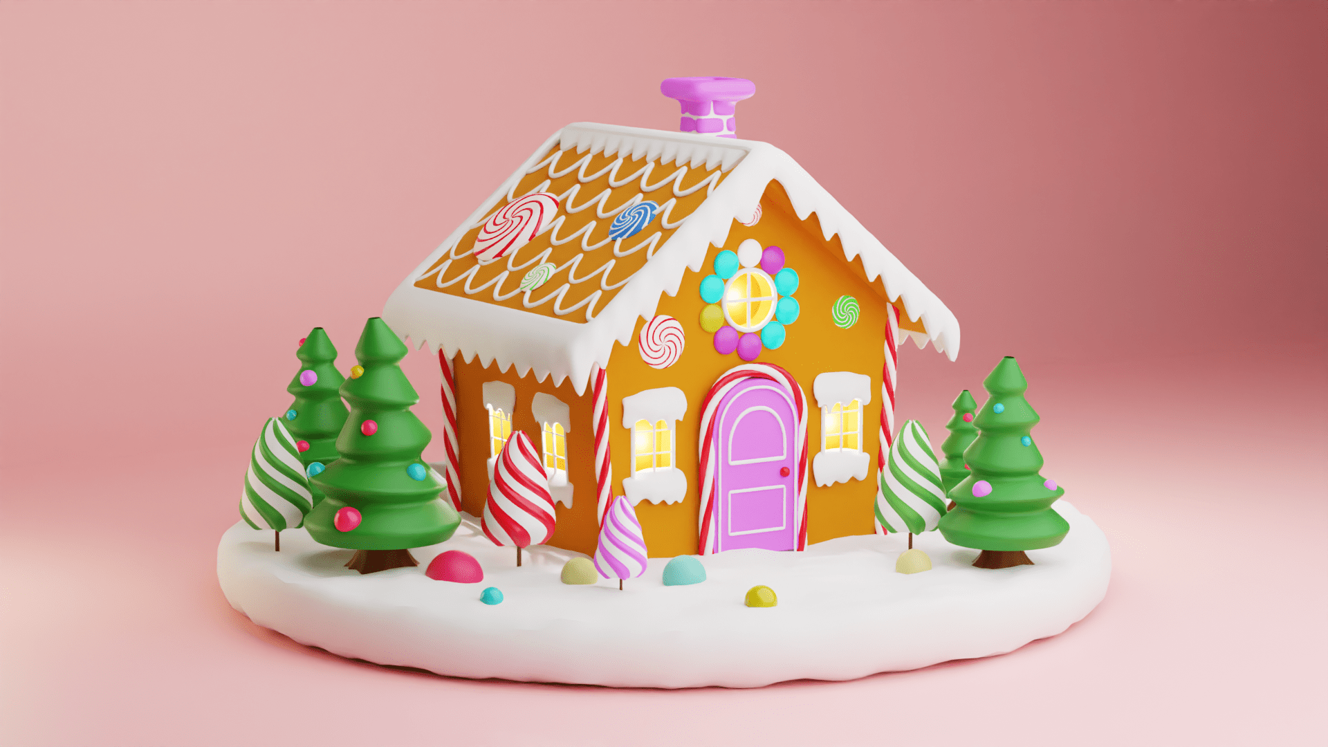 Candy House Wallpapers - Top Free Candy House Backgrounds - WallpaperAccess