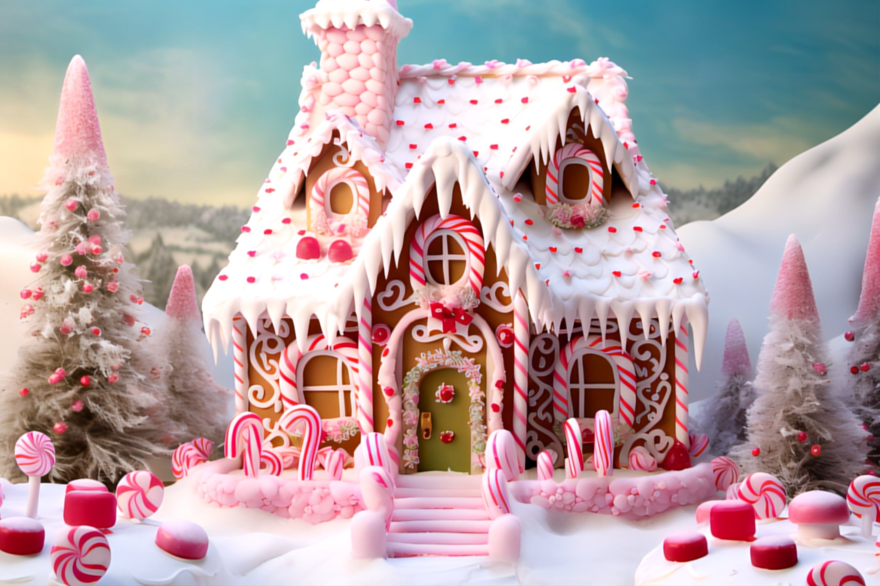 Candy House Wallpapers - Top Free Candy House Backgrounds - WallpaperAccess