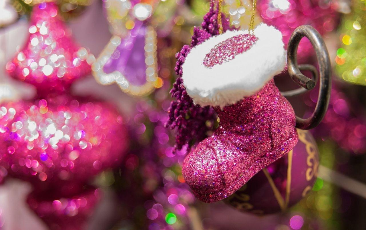 Pink Christmas Wallpapers - Top Free Pink Christmas Backgrounds ...