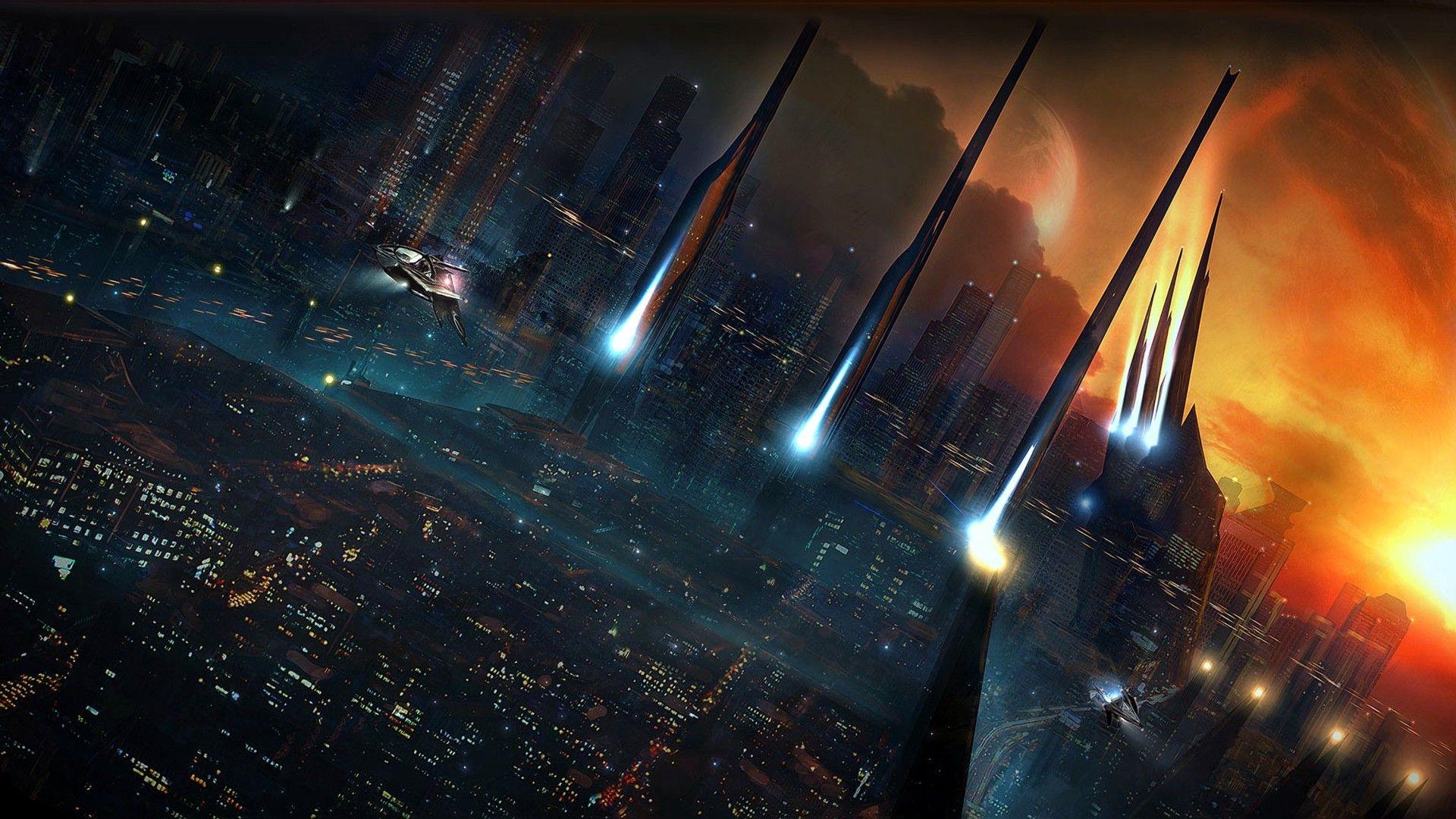 Futuristic Landscape Wallpapers - Top Free Futuristic Landscape ...