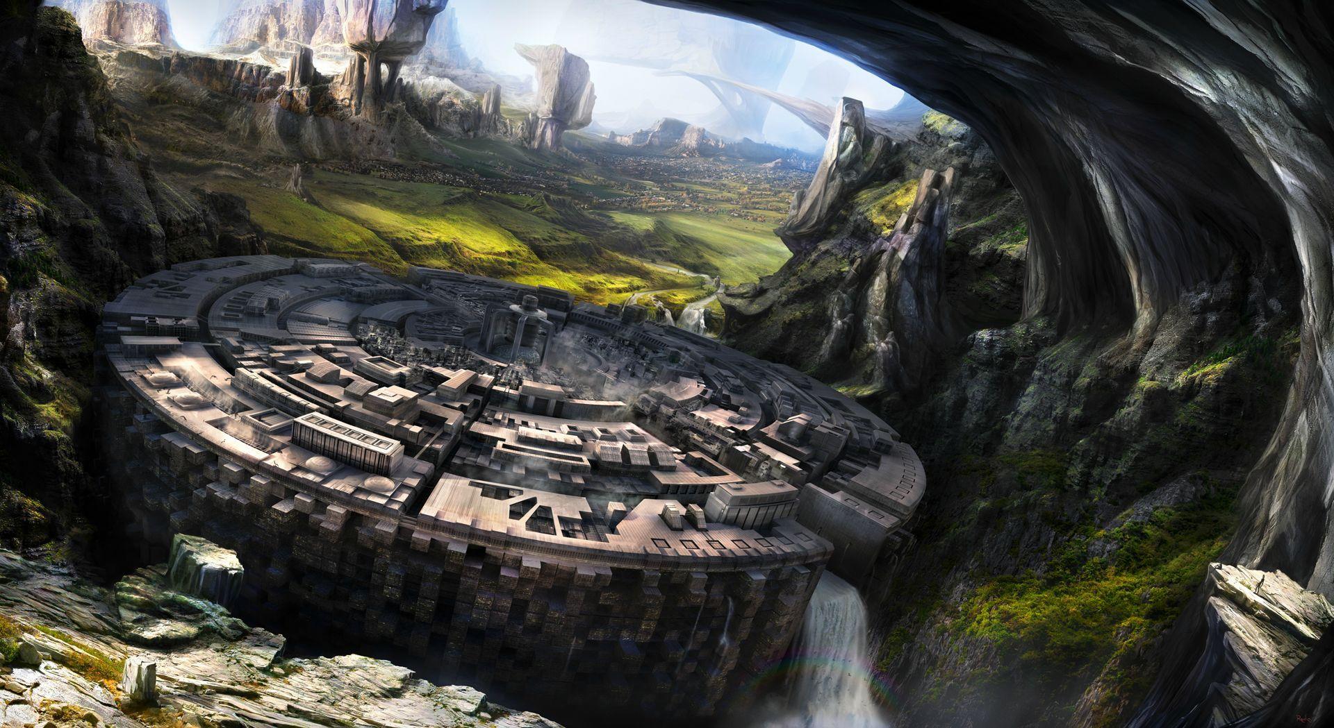 Futuristic Landscape Wallpapers - Top Free Futuristic Landscape ...