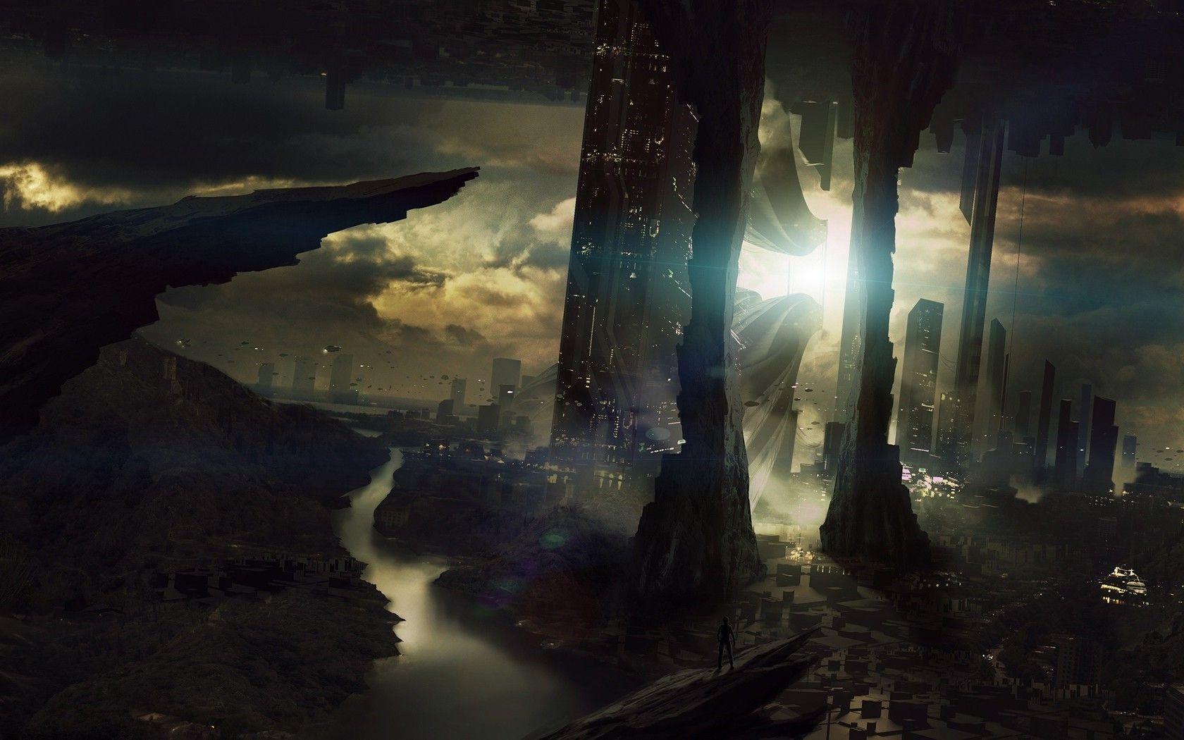 Futuristic Landscape Wallpapers - Top Free Futuristic Landscape ...