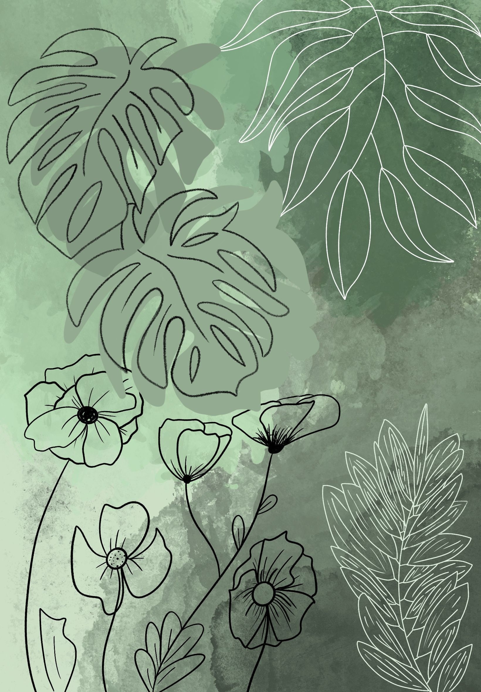 Green Boho Wallpapers - Top Free Green Boho Backgrounds - WallpaperAccess