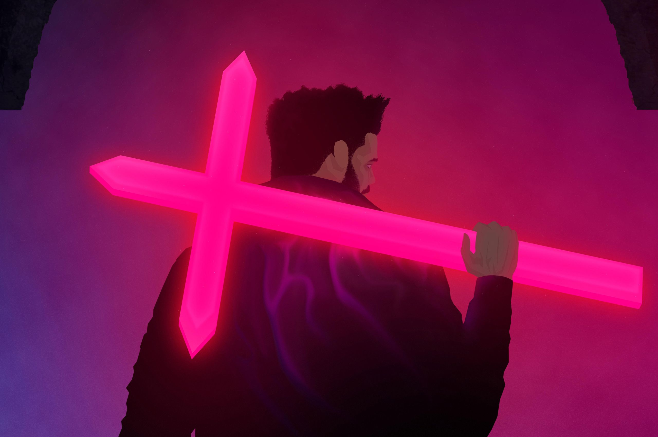 The Weeknd Pink Wallpapers - Top Free The Weeknd Pink Backgrounds ...
