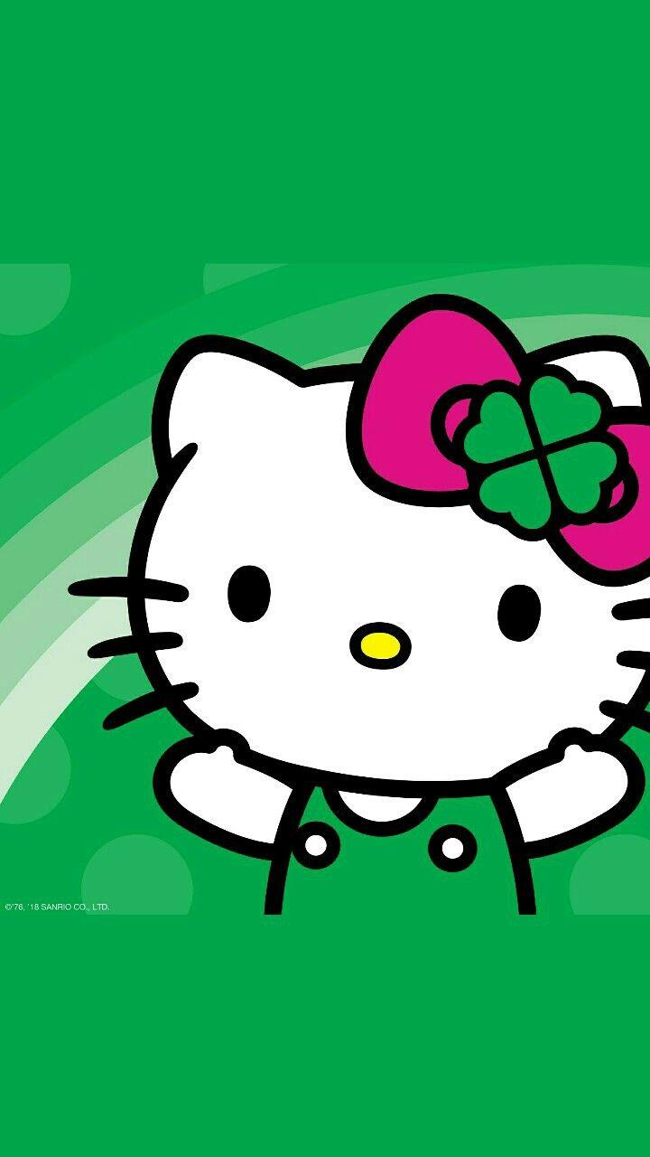 Green Hello Kitty Wallpapers - Top Free Green Hello Kitty Backgrounds ...