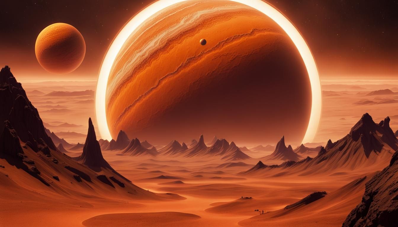 Orange Planet Wallpapers - Top Free Orange Planet Backgrounds ...