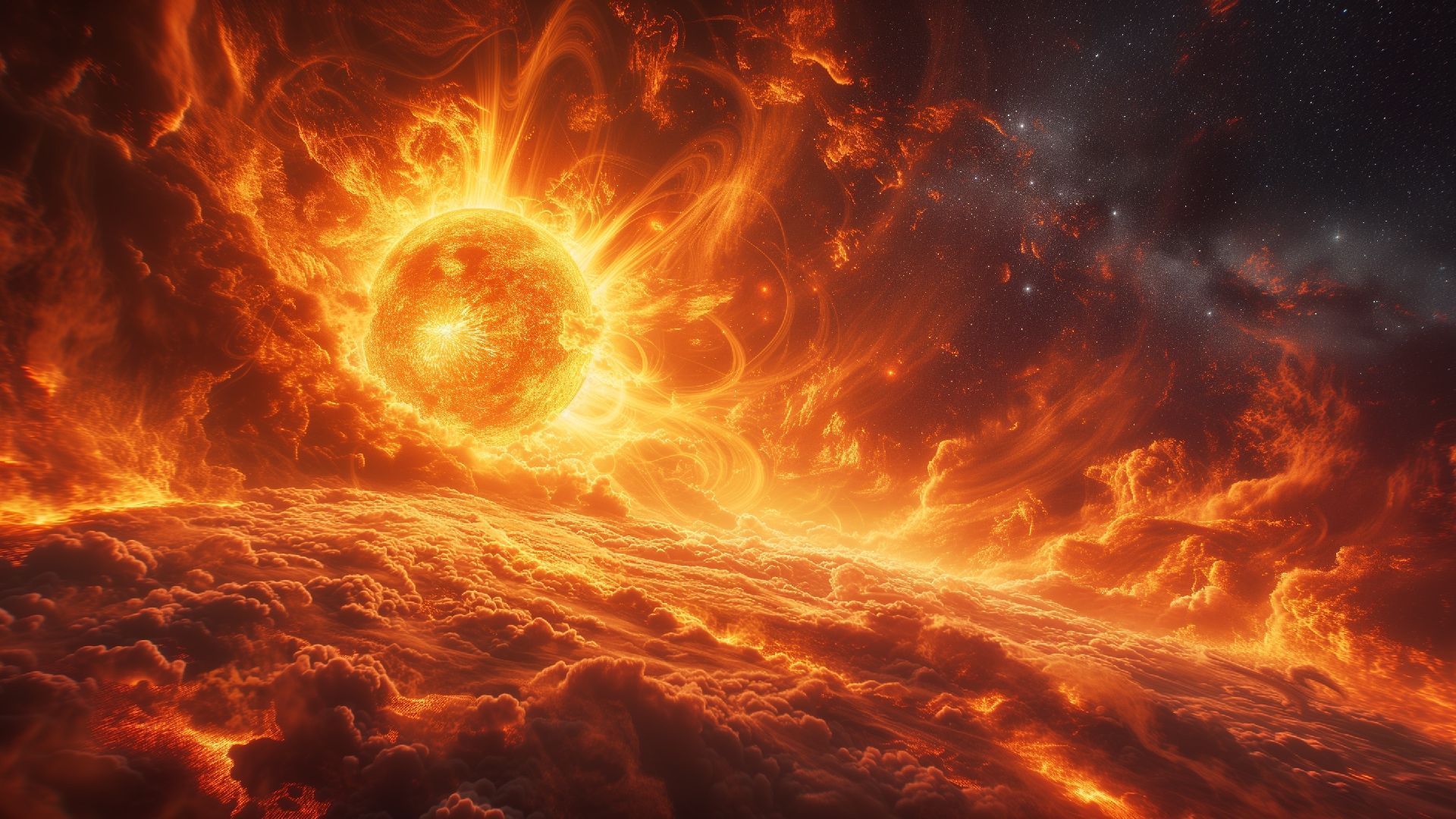 Orange Planet Wallpapers - Top Free Orange Planet Backgrounds ...