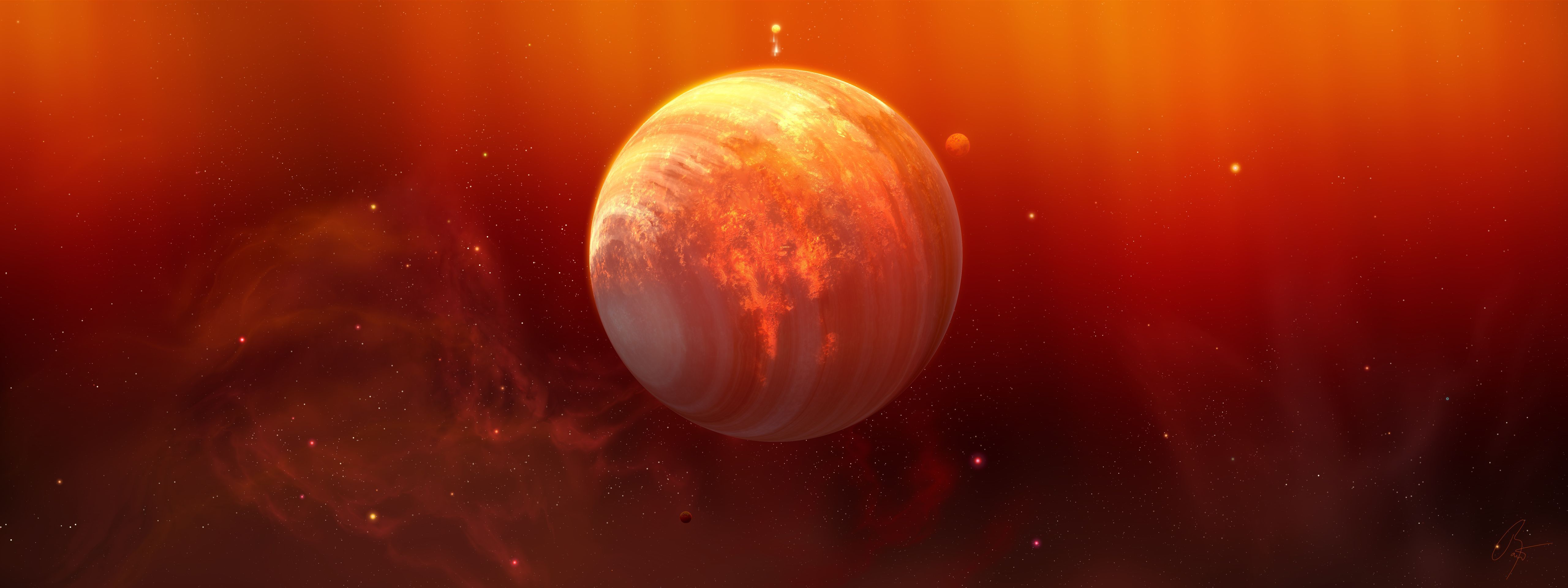 Orange Planet Wallpapers - Top Free Orange Planet Backgrounds ...