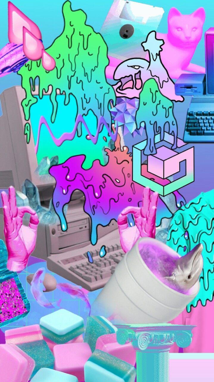Vaporwave Art iPhone Wallpapers - Top Free Vaporwave Art iPhone ...