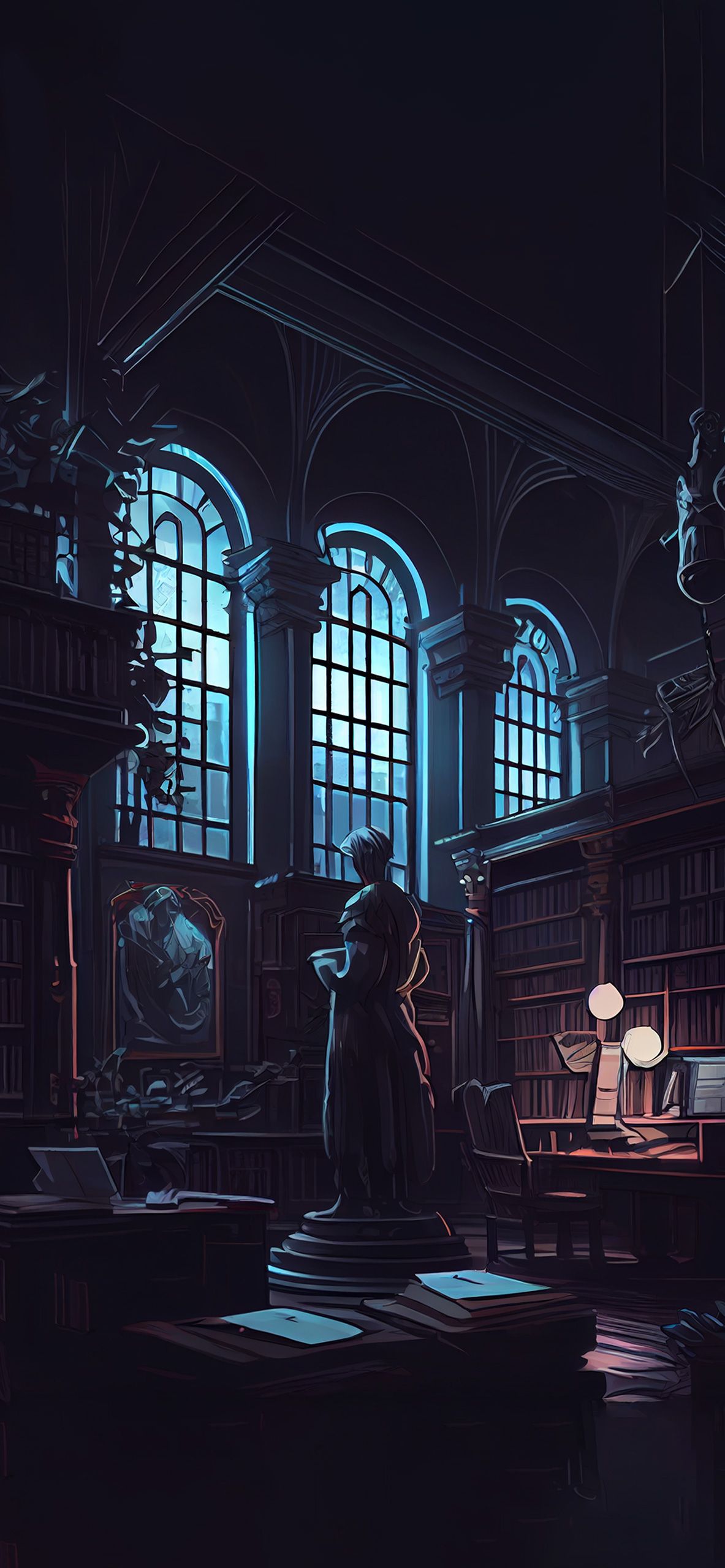 Dark Academia Library Wallpapers - Top Free Dark Academia Library ...