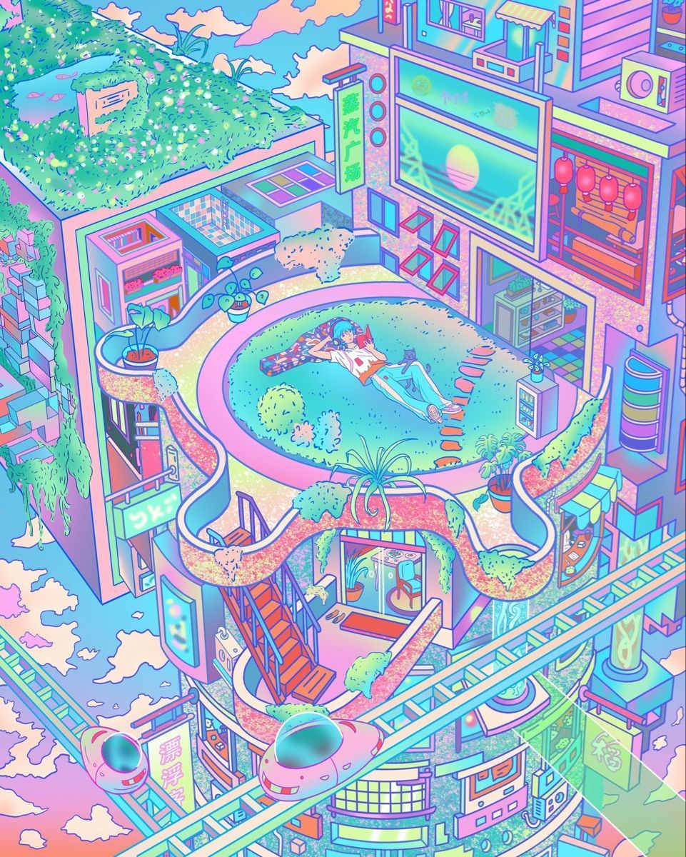 Pastel Vaporwave Wallpapers - Top Free Pastel Vaporwave Backgrounds ...